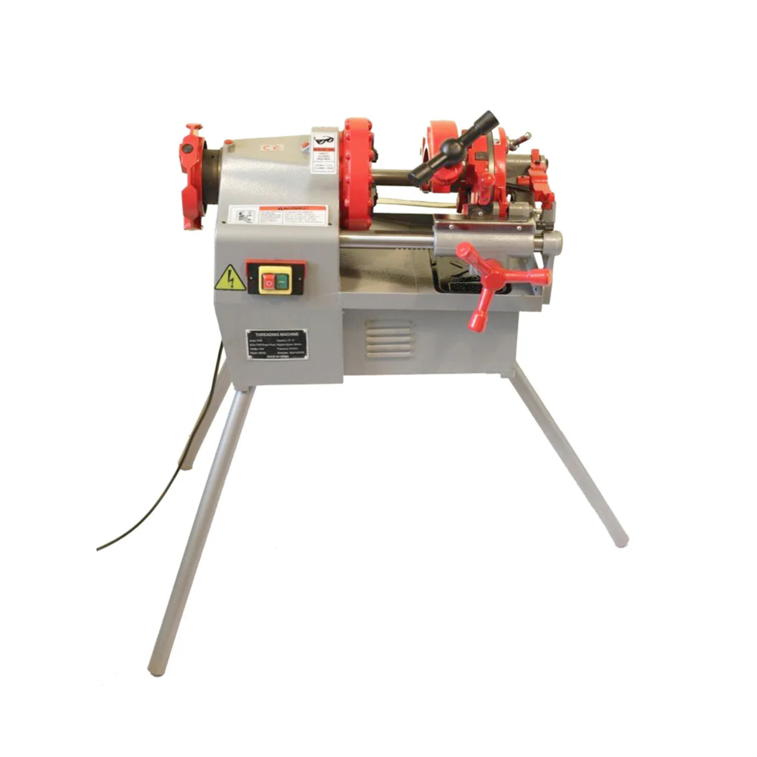 Electric Pipe Threader Machine (1/2"-2"), 750W/110V Threading Cutter ...