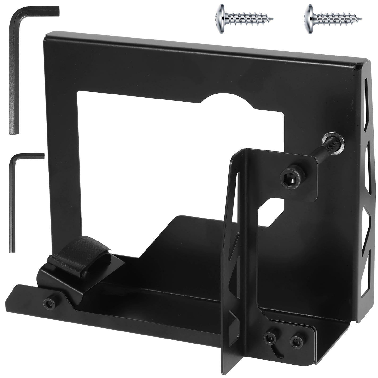 Electric Planer Flip Support Steel Electric Planer Mount Bracket with 2 Adjustable Wrench and 2 ...