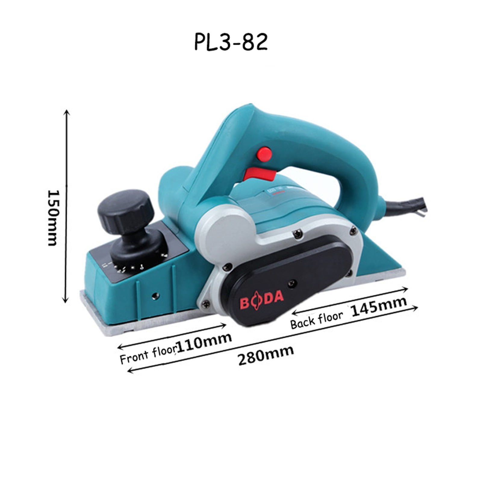 Electric Planer Powerful Wooden Handheld Copper Wire Wood Planer ...