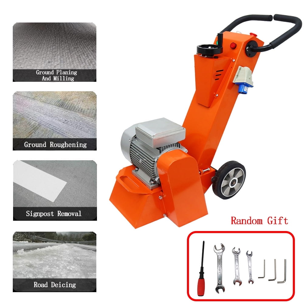 Electric Planing Milling Machine Concrete Floor Marking Line Remove ...