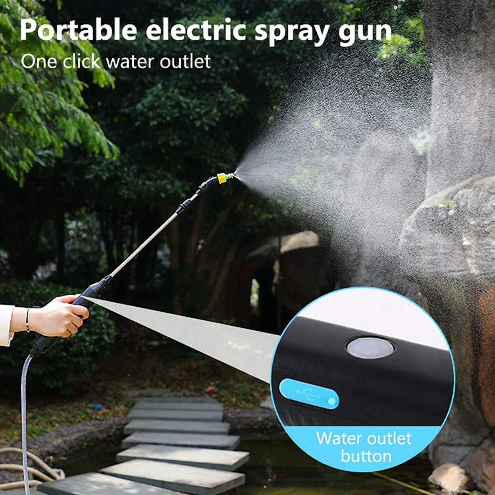 Electric Plant Sprayer Watering Wand Rechargeable Garden Sprayer Plant ...
