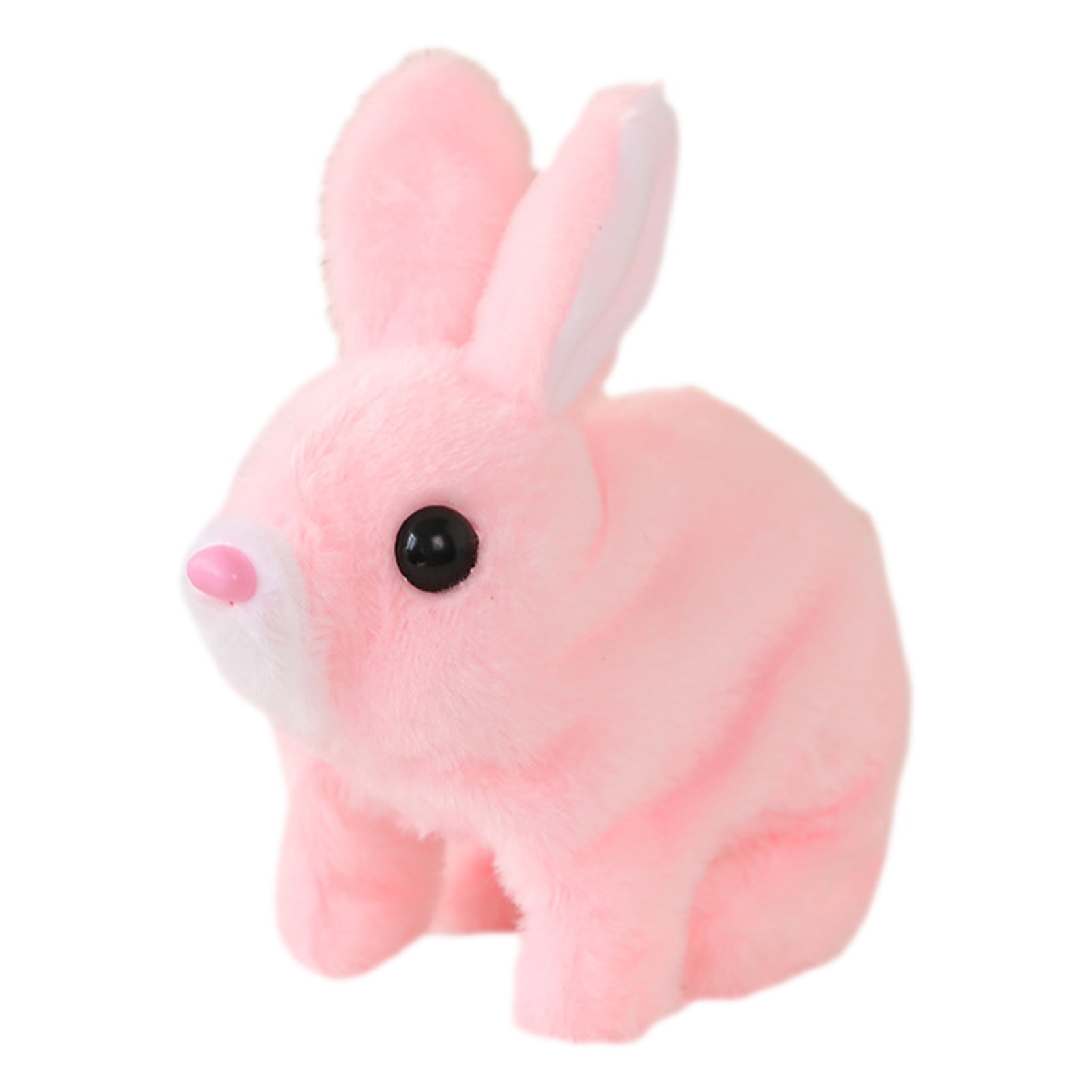 Electric Plush Rabbit Toy Interactive Jumping Twitching Shaking Ears ...