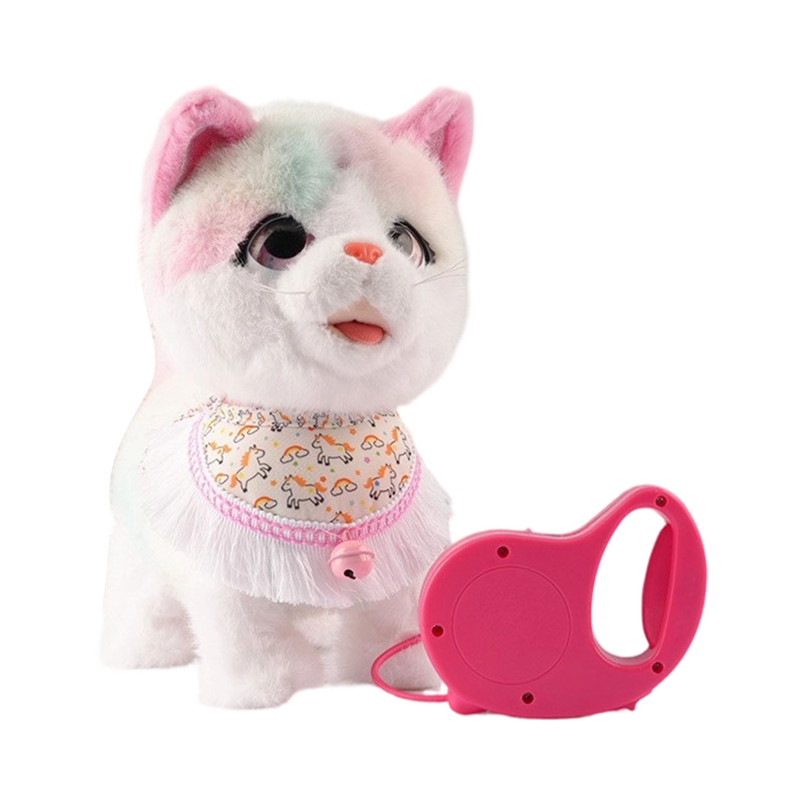 Electric Plush Toy Realistic Walking Robot Doll with Traction Rope For ...