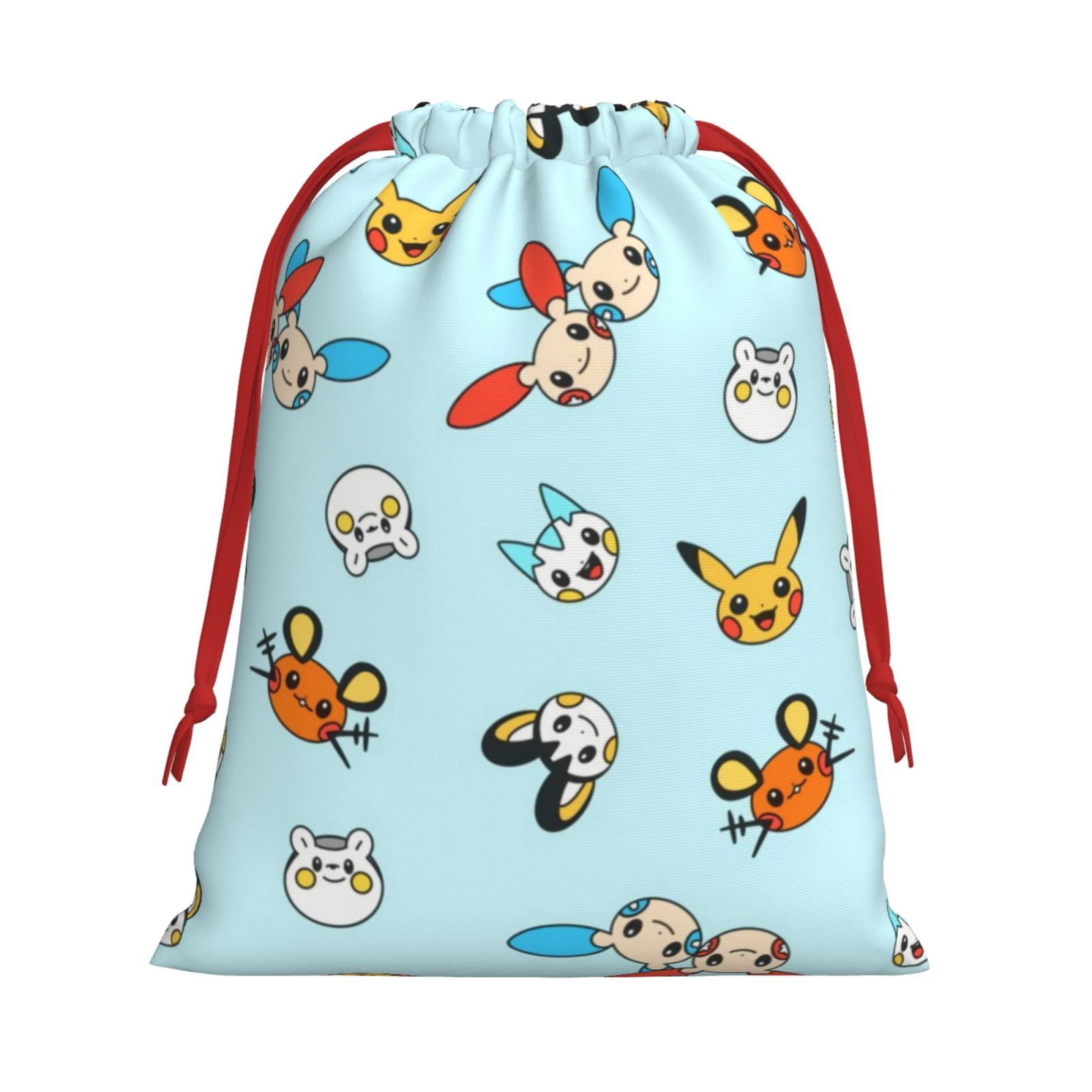 Electric Pokemon Wallpaper Gift Bags,Christmas Gift Bags,Drawstring ...