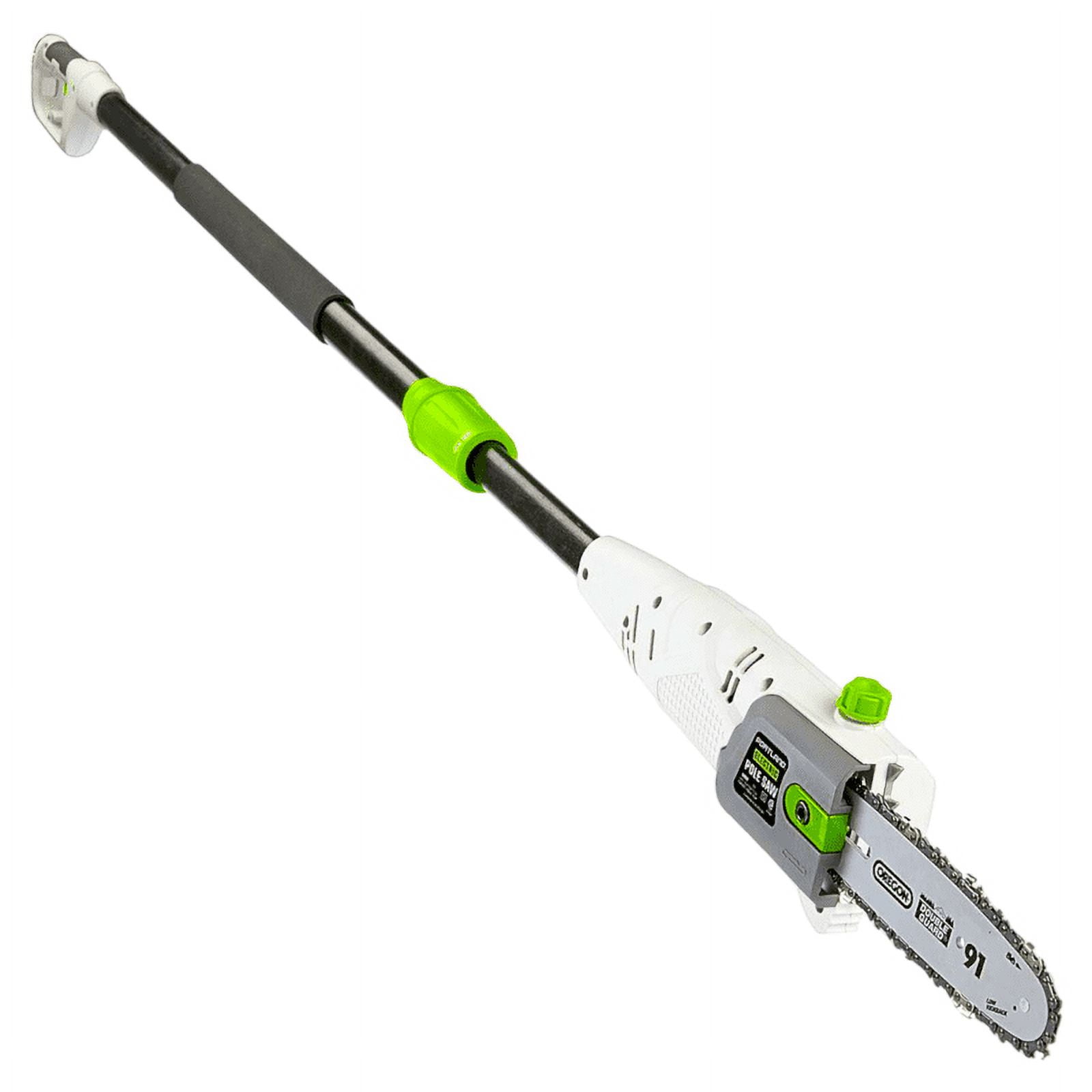 Powered Electric Pole Chainsaw - 6.5 Amp 9.5 Inches Tree Trimmer Bar, 8 ...