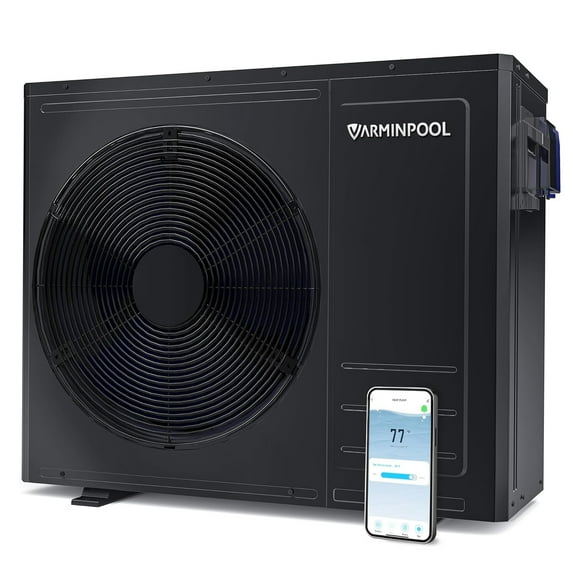 Electric Pool Heater, 35,000 BTU Pool Heat Pump for Above Ground Pools ...