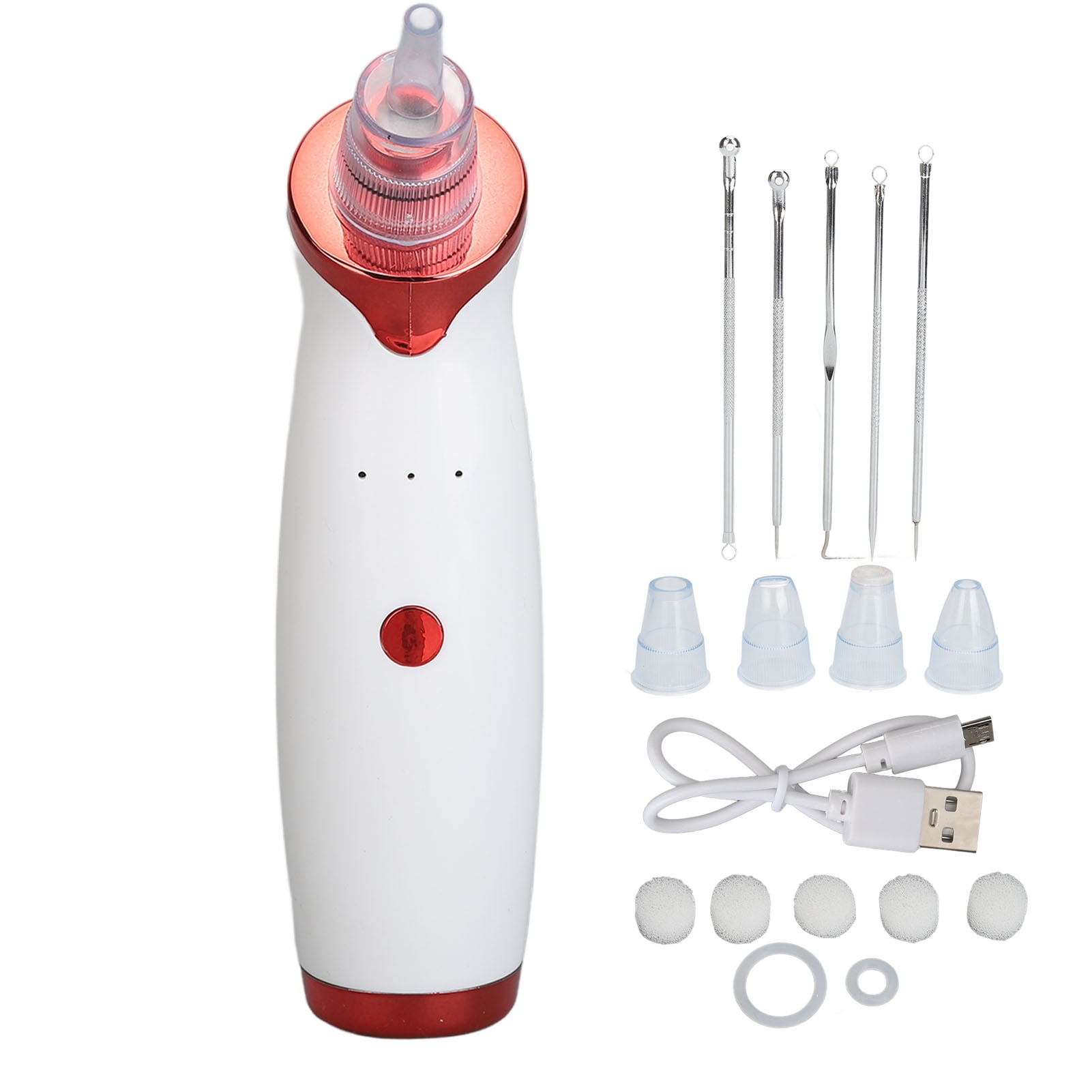 Electric Pore Vacuum Pimple Extractor Rechargeable Massaging Smart ...