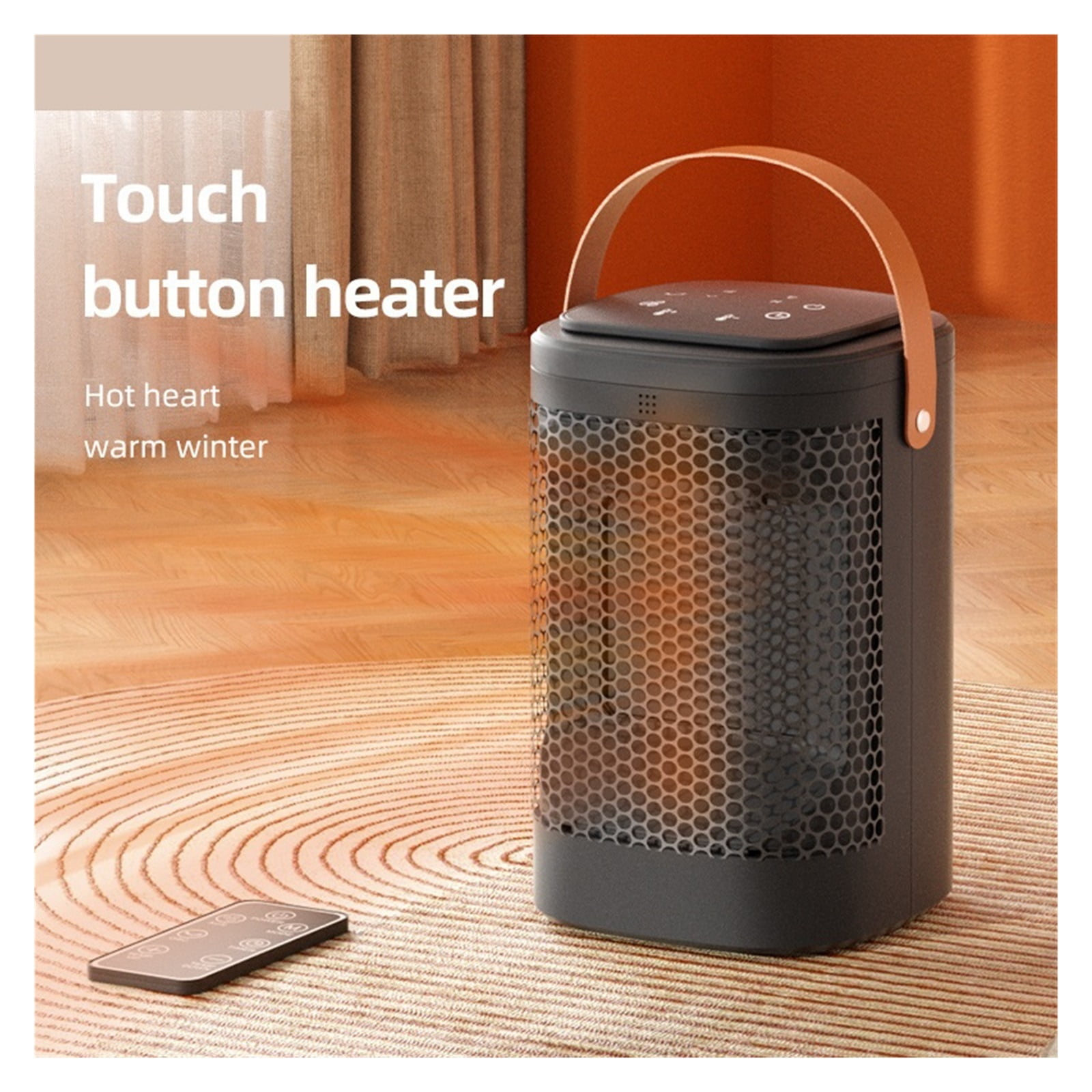 Electric Portabale Warmer Air Blower Remote Control Touch Screen ...