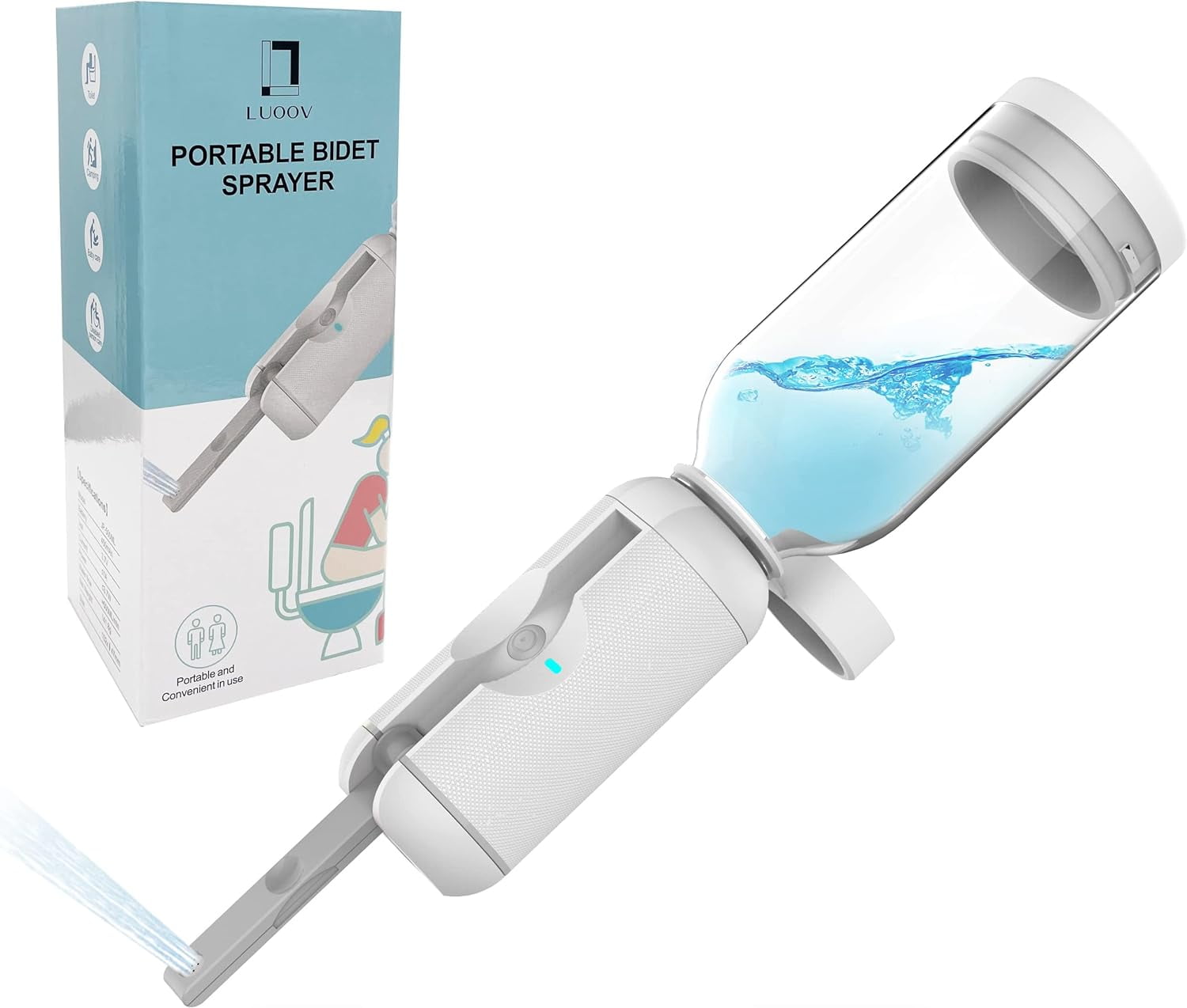 Electric Portable Bidet Handheld Battery,Bidet Handheld Water Sprayer ...