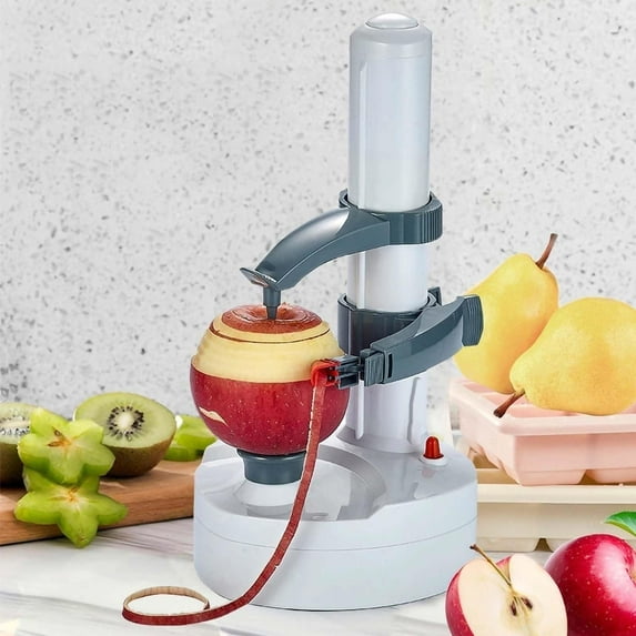 Electric Potato Peeler, Automatic Apple Corer Cutter & Peeling Machine ...