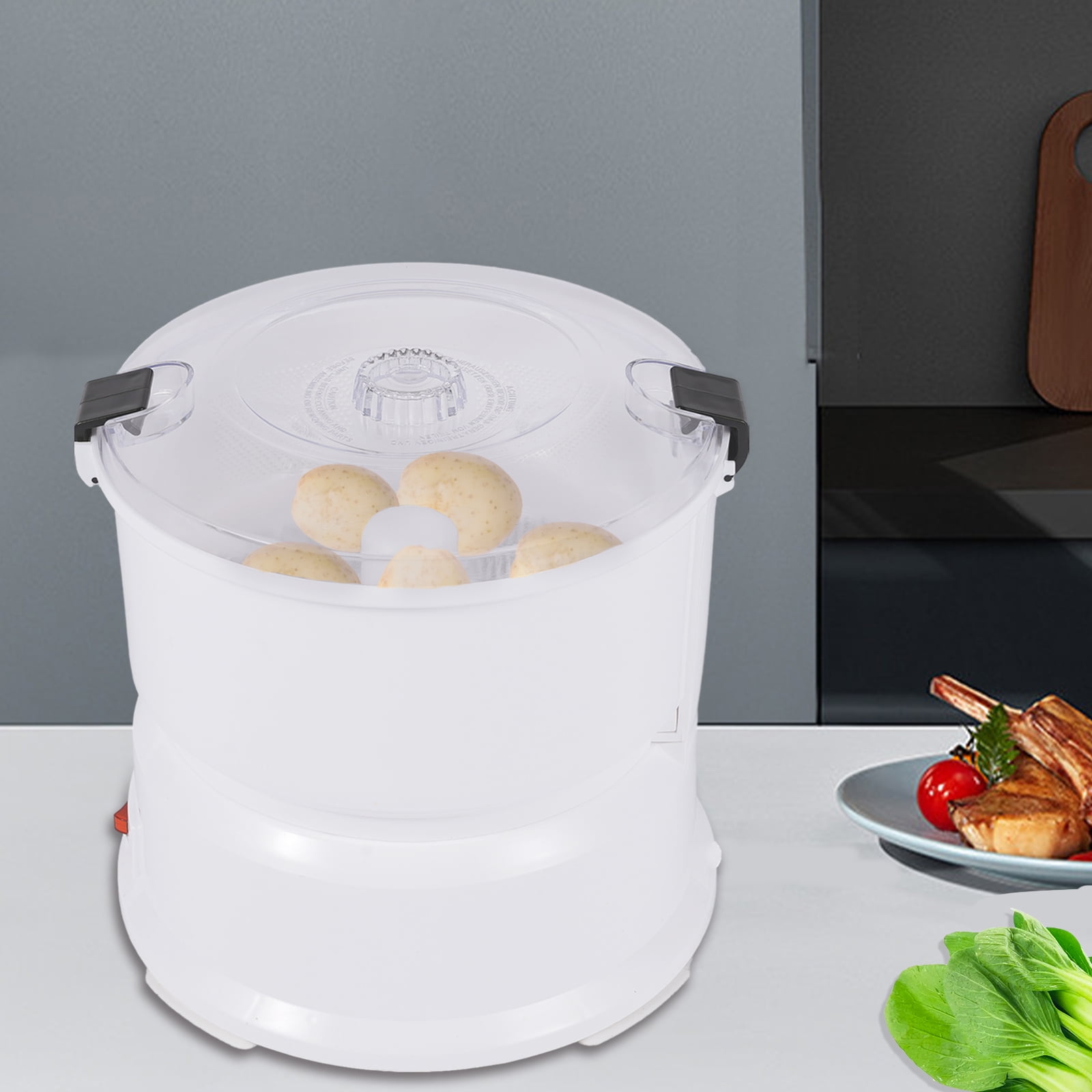 Electric Potato Peeler Machine, 85W Electric Potato Peeler Automatic ...