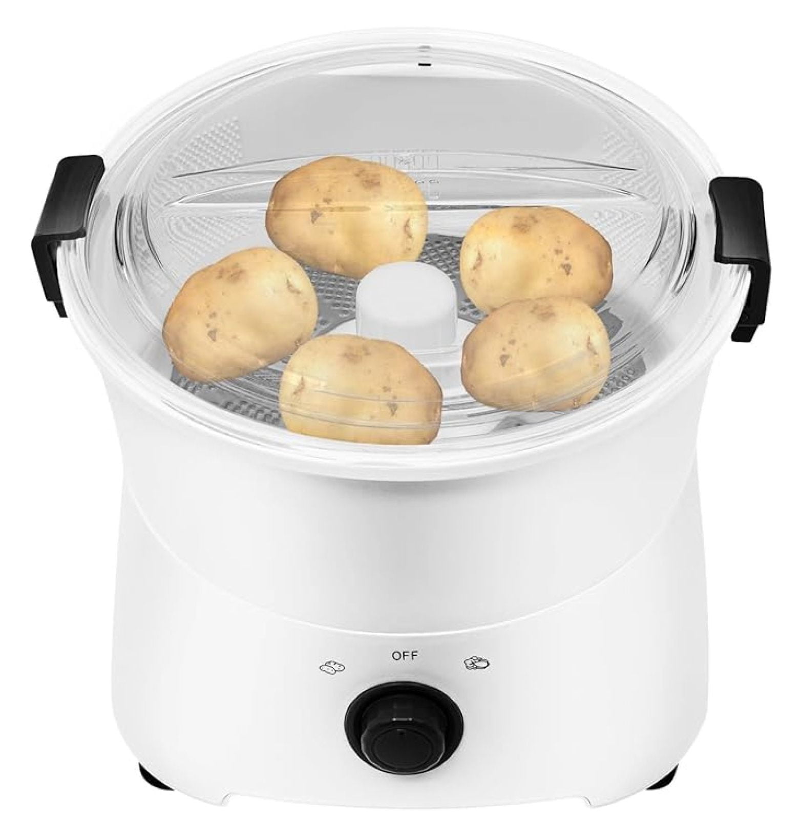 Electric Potato Peeler,One-Button Drive Automatic Peeler Spinner ...