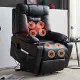 Electric Power Lift Recliner Chair, Modern Sofa with 8 Point Vibration ...