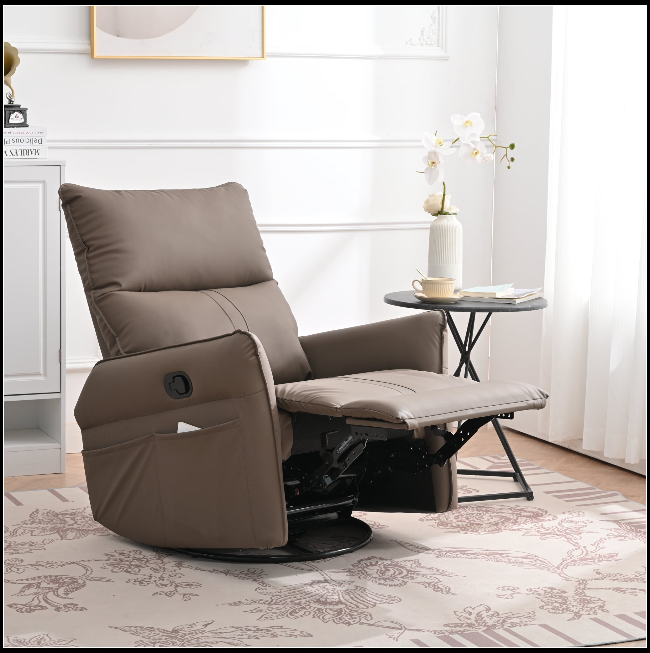 Electric Power Lift Recliner Chair for Elderly, Fabric Recliner Chair ...