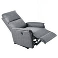 Electric Power Recliner Chair with USB Ports, Adjustable Backrest and ...