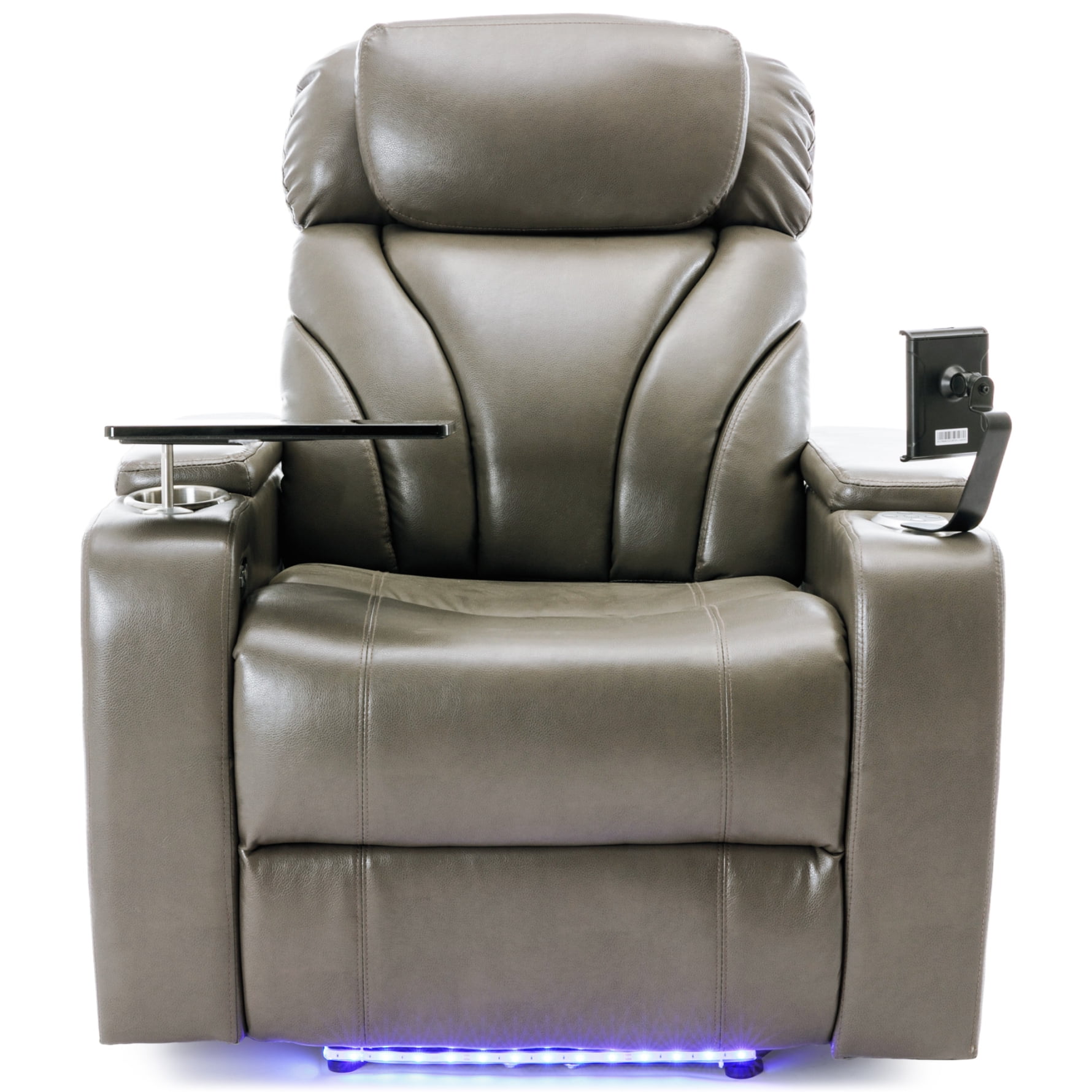 Electric Power Recliner Chair with USB Charging Ports and Hidden Arm ...
