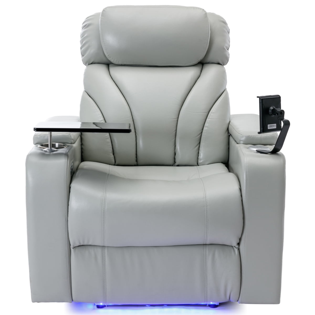 Electric Power Recliner Chair with USB Charging Ports and Hidden Arm ...