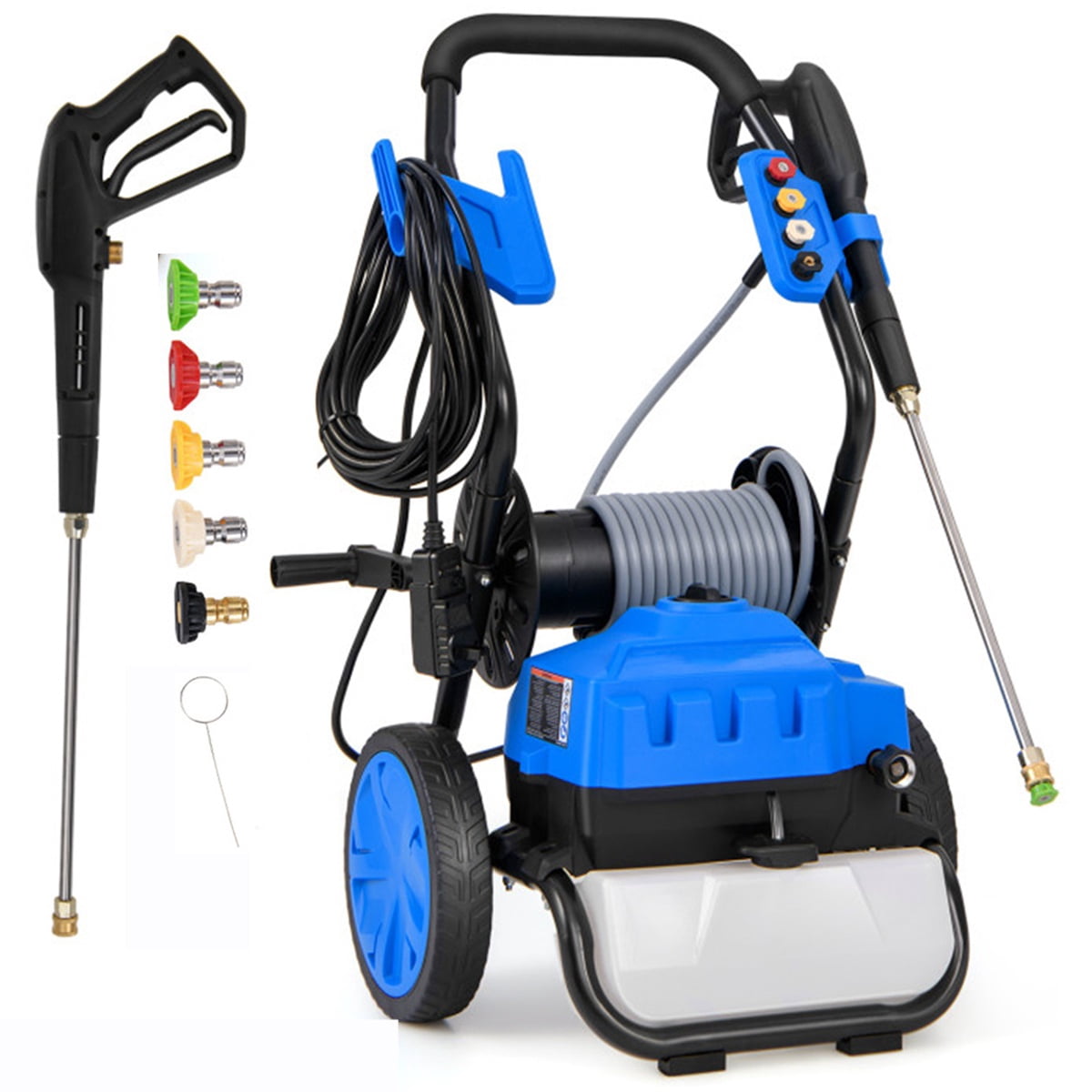 Electric Power Washer, 2300PSI Pressure Washer 1.8 GPM High Water ...
