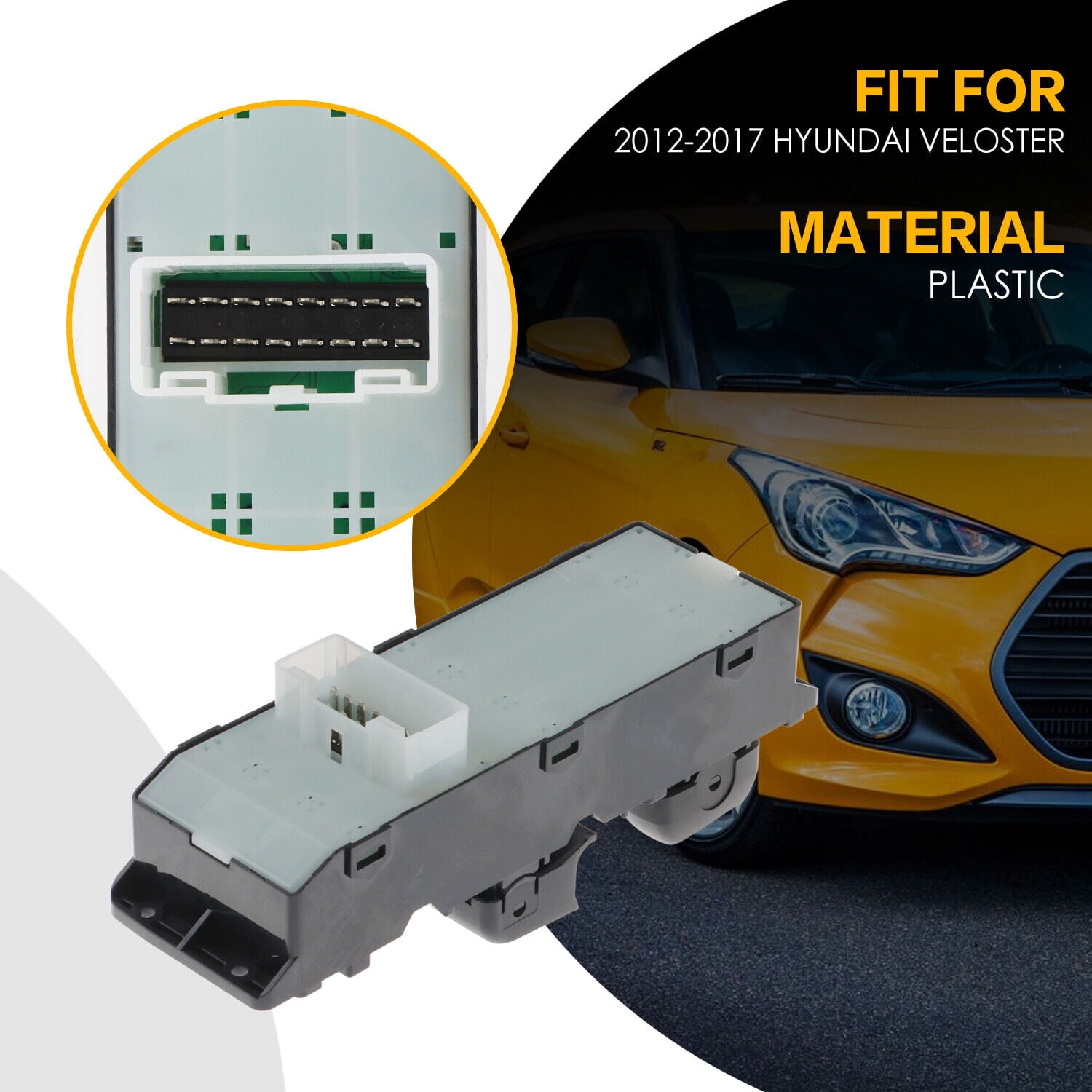 Electric Power Window Master Control Switch for 2012-2017 Veloster ...