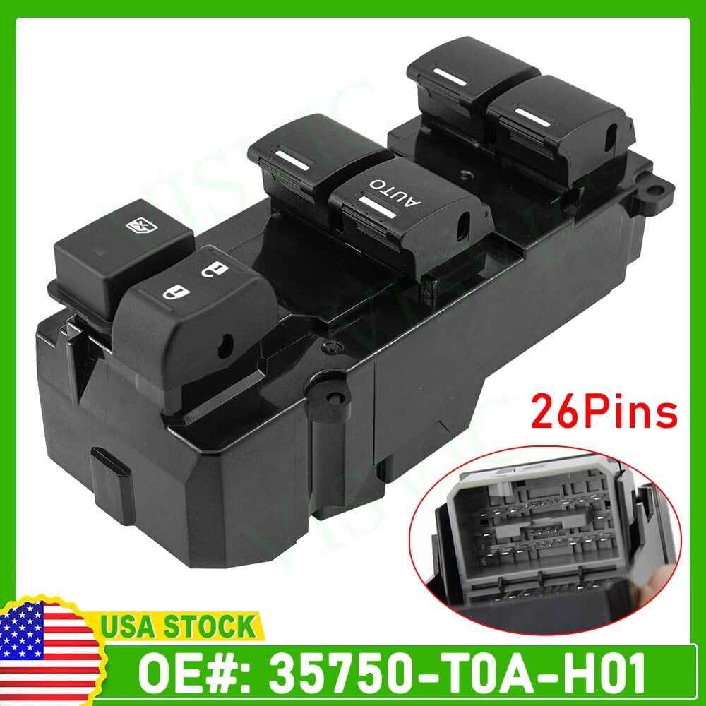 Electric Power Window Switch Glass Lifter Control Button for CR-V 35750 ...