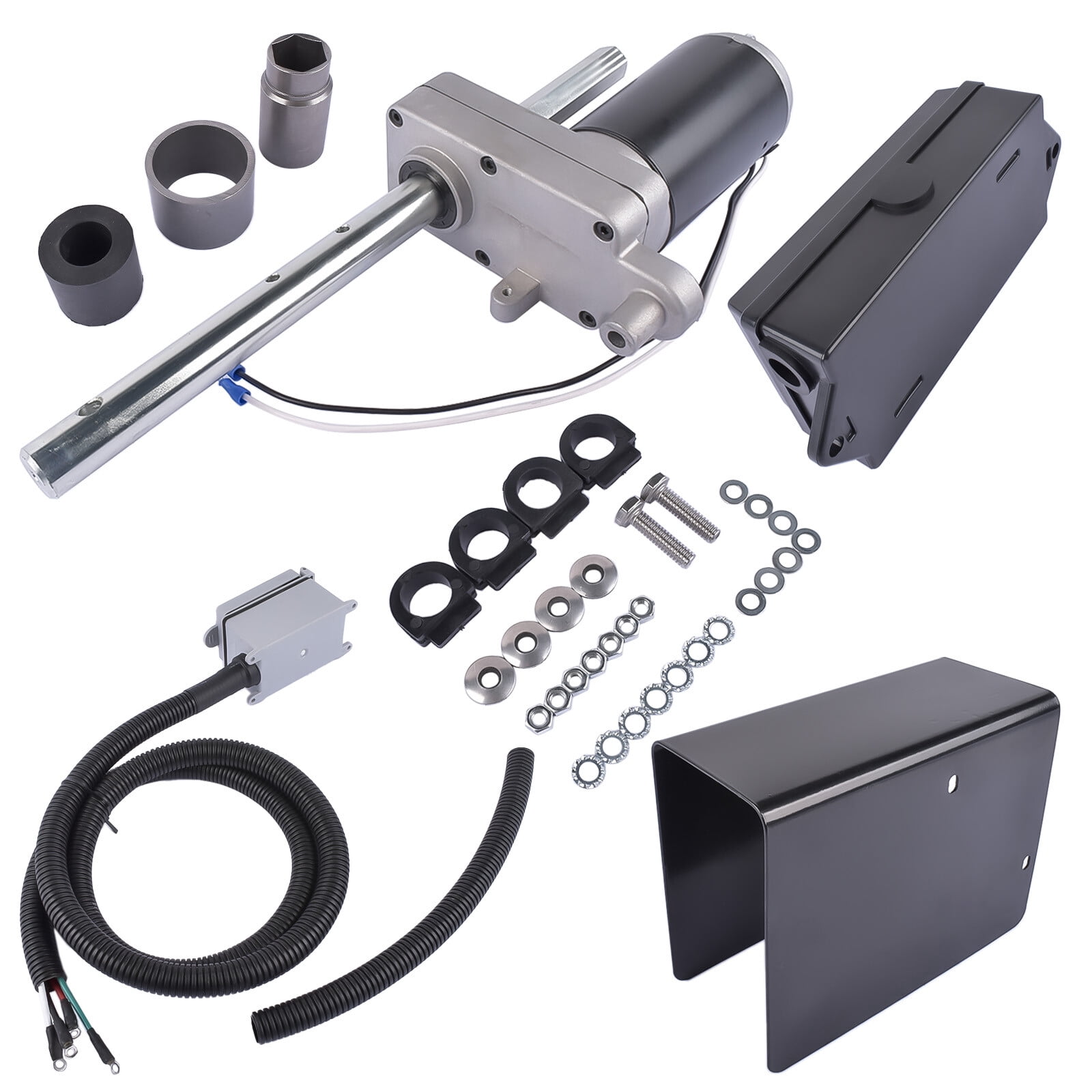 Electric Powered Trailer Jack Kit Fits for 12000 Lbs Landing Gear ...