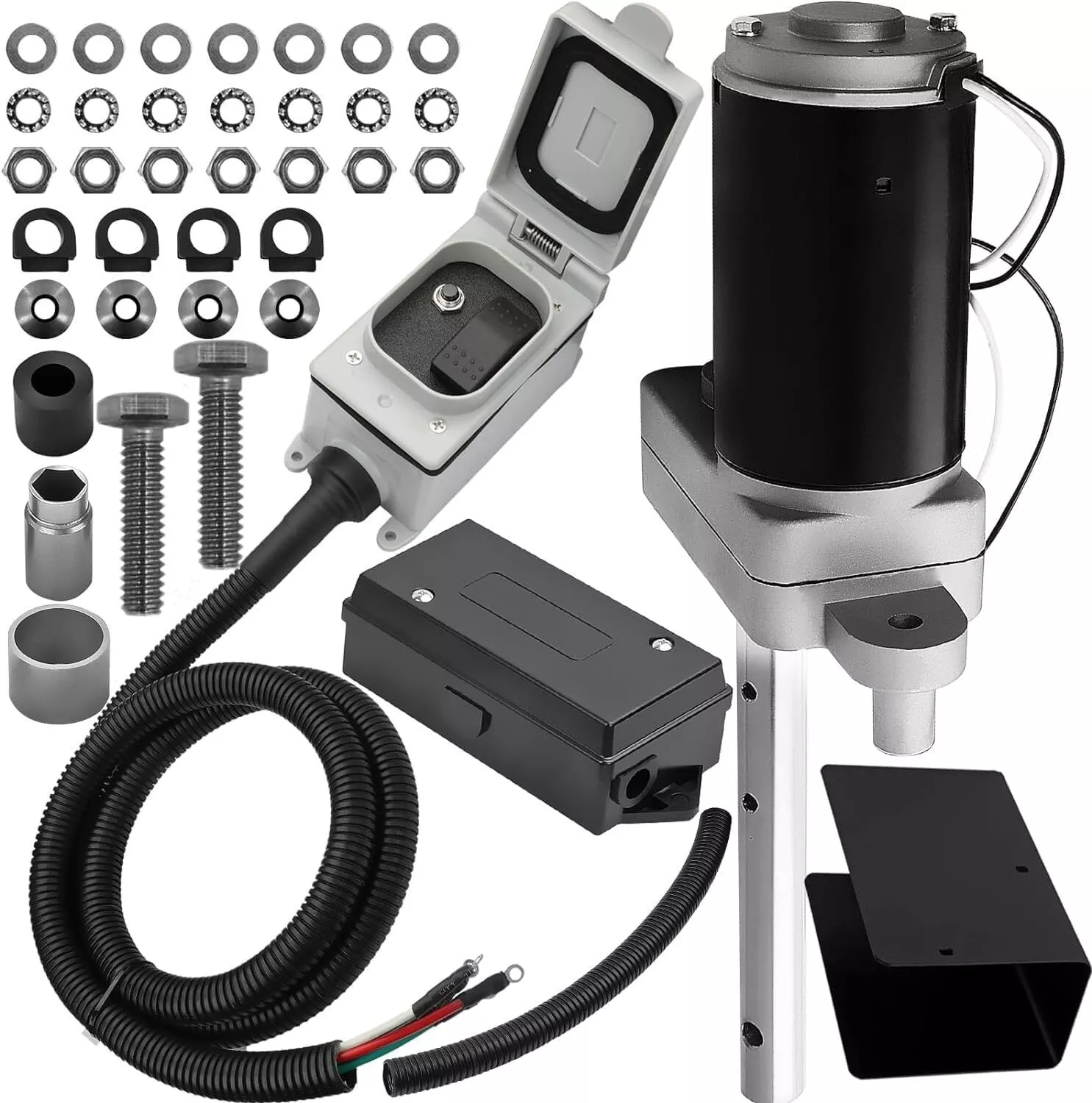 Electric Powered Trailer Jack Kit For Bulldog Landing Gear 1824200100 ...