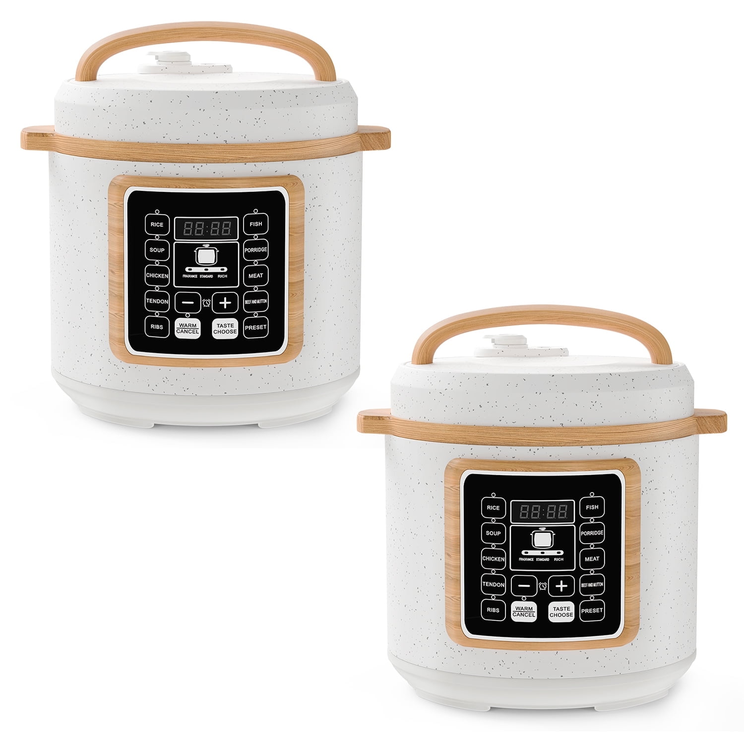 Electric Pressure Cooker 6 Quart, 9-in-1 Multi Cooker, High Pressure ...