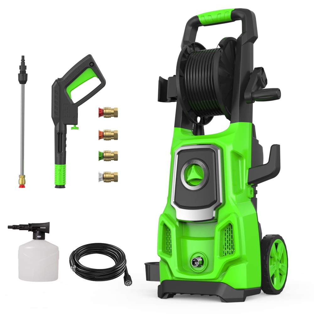 Electric Pressure Washer, 3500 Max PSI, 2.6 GPM Power Washer Machine ...