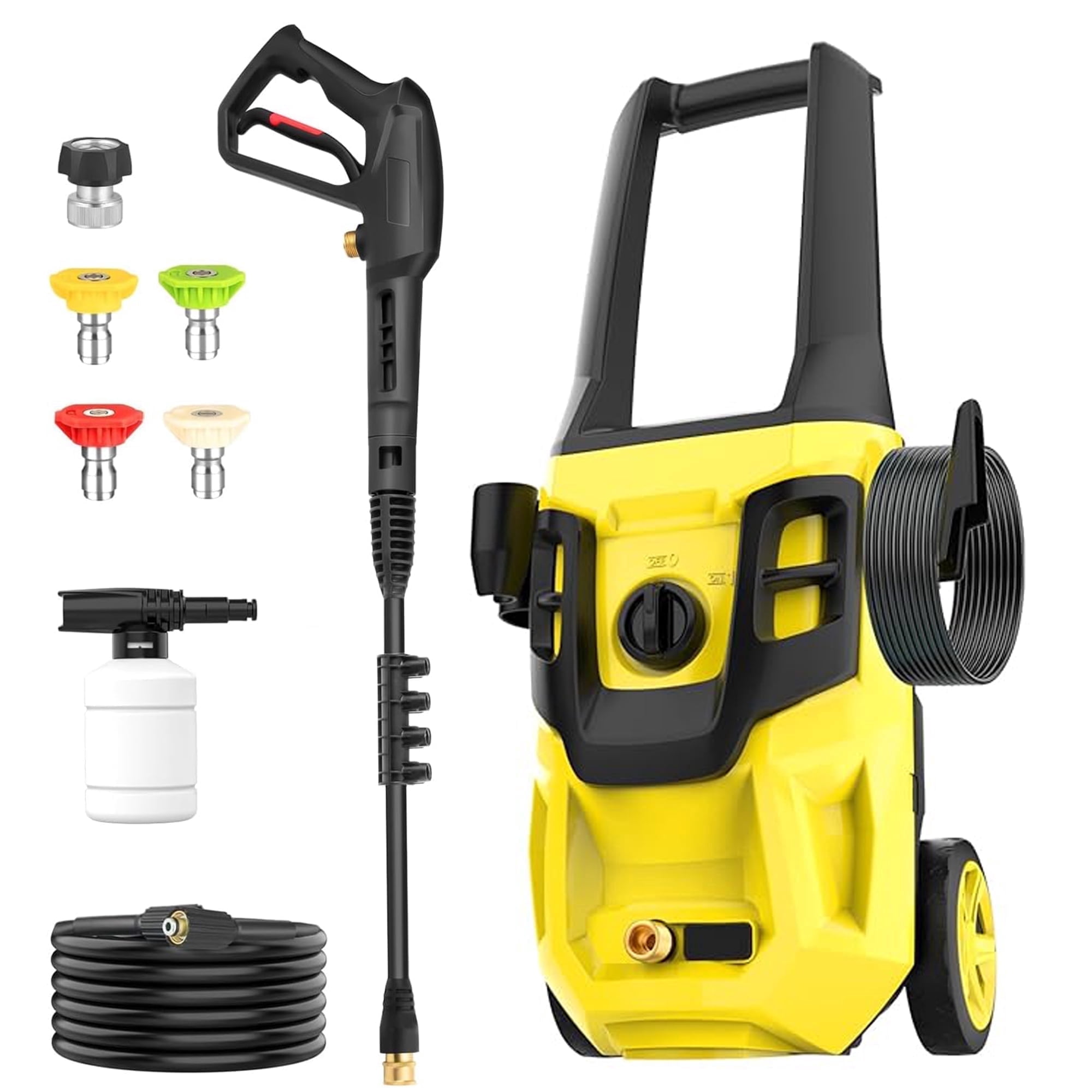 AcquaX Pressure Washer 4300 PSI 2.8 GPM, 20ft Hose 35ft Power Cord ...