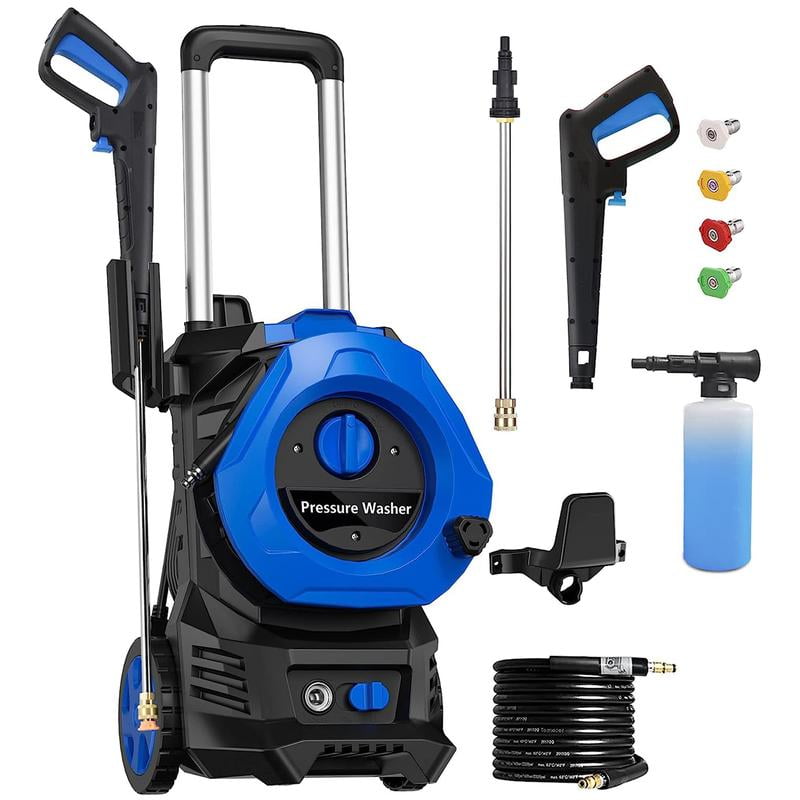 Electric Pressure Washer,4800&2800PSI,Max to 2.9 GPM Power Washer with ...