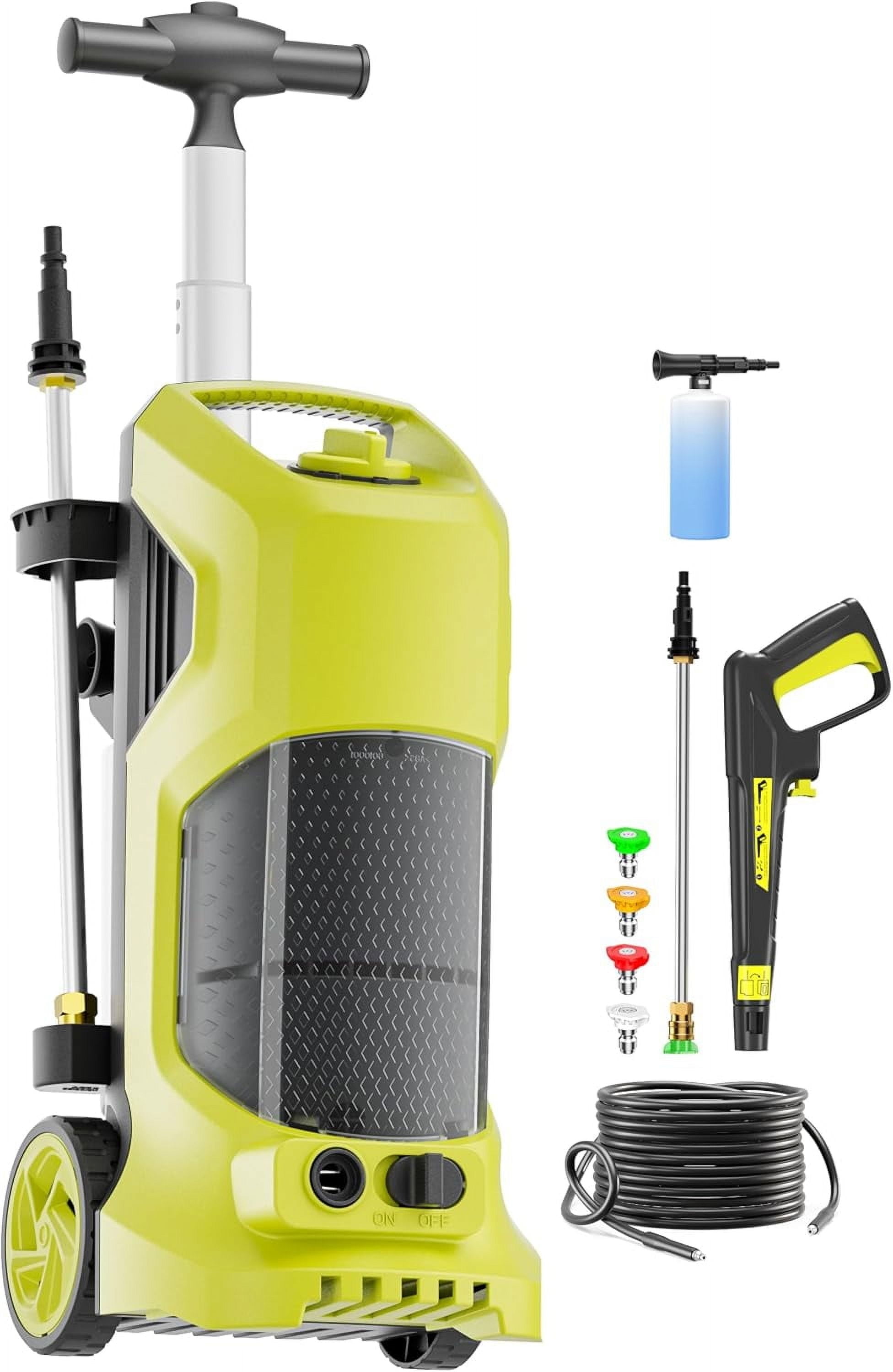 Electric Pressure Washer 4800 PSI 2.6 GPM High-Power Cleaning Tool with ...