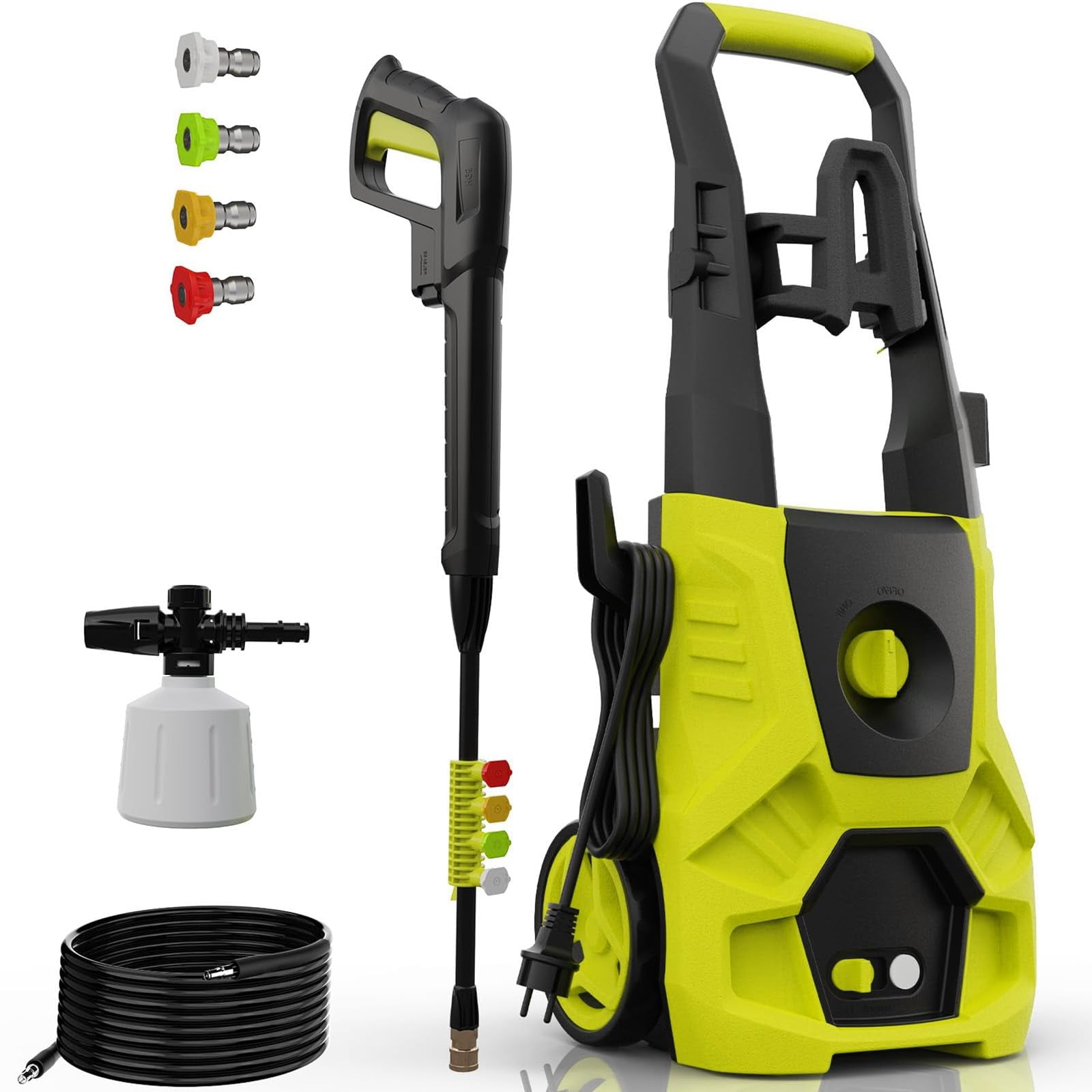 Electric Pressure Washer - 4800 PSI, 3.0 GPM High Power Washer Electric ...