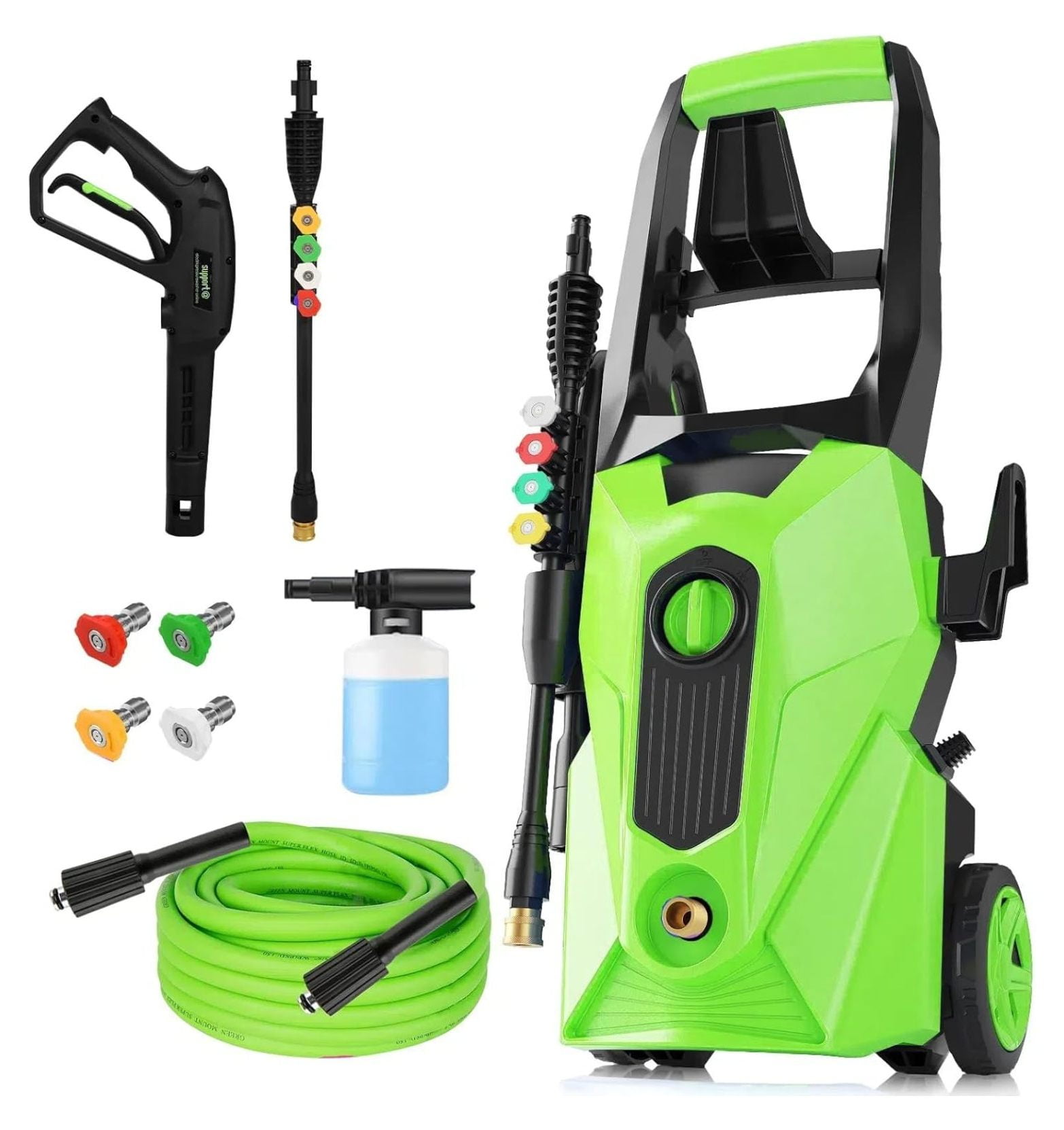 Electric Pressure Washer 5000 PSI 2.8 GPM High Power Washers Electric ...