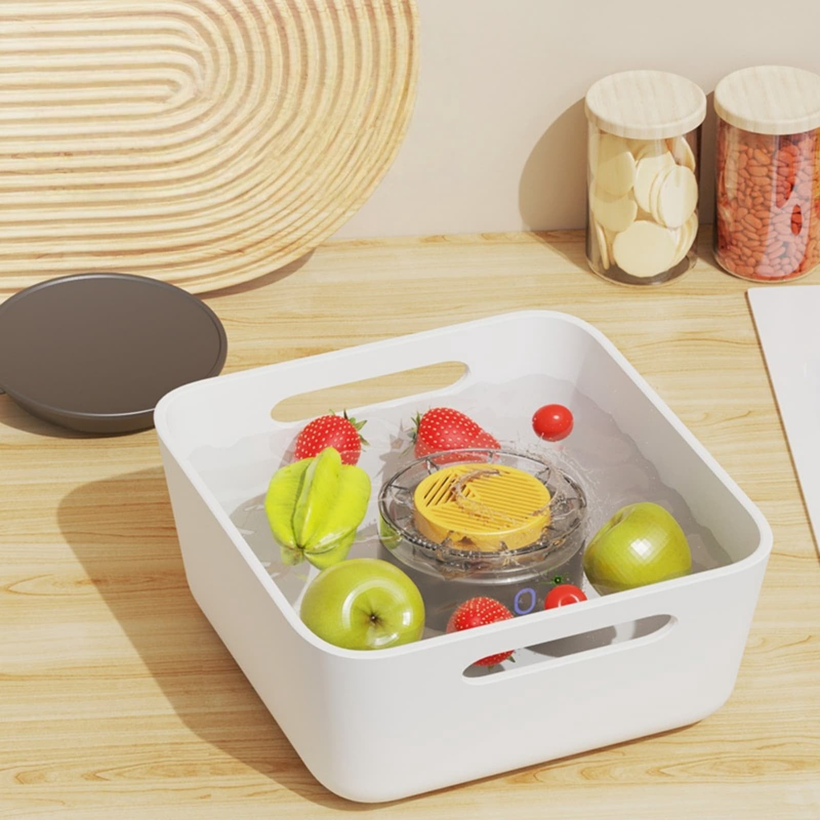 Electric Produce Purifier Portable Rechargeable Fruit and Vegetable ...