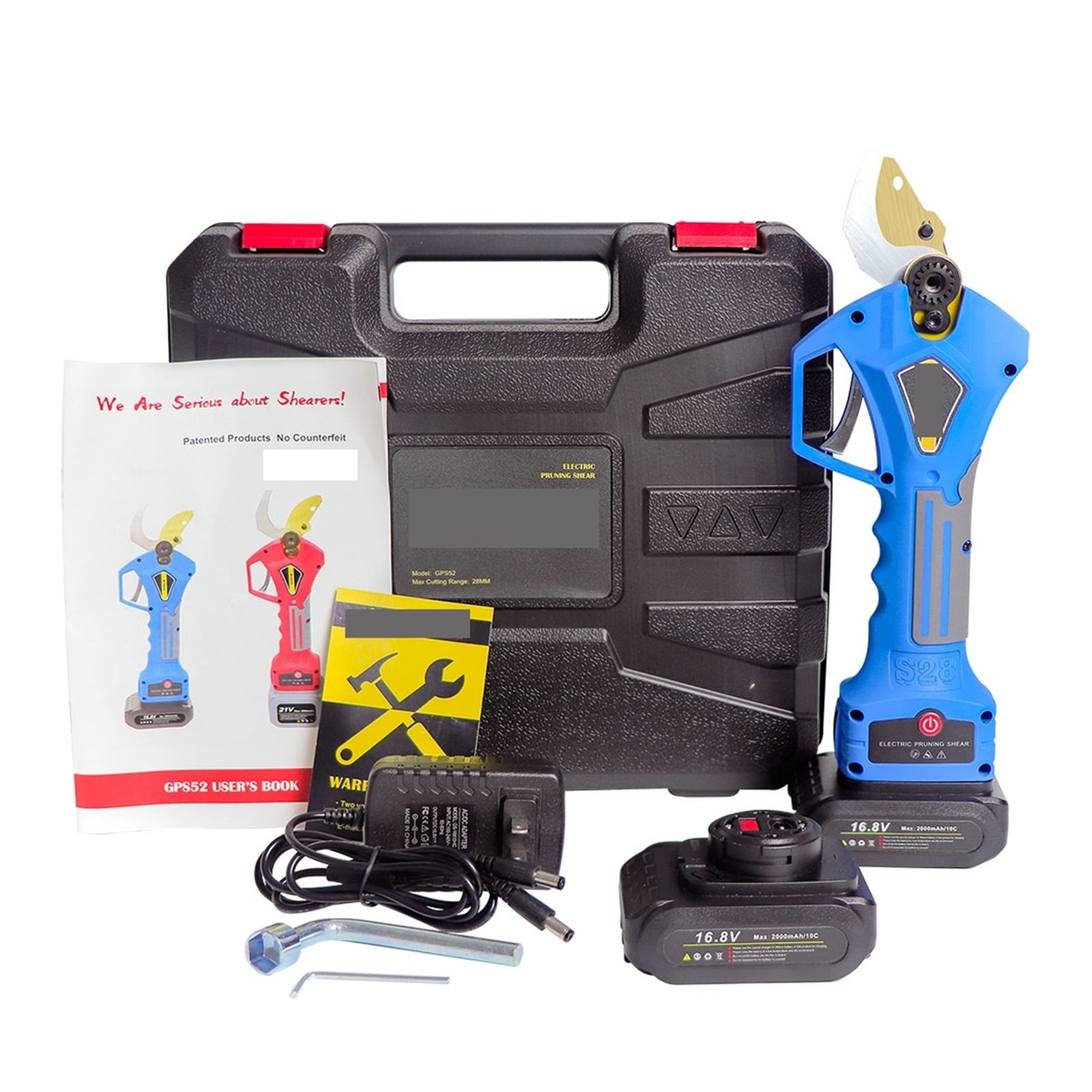 Electric Pruner Brushless Electric Garden Pruning Shears For Fruit Tree ...