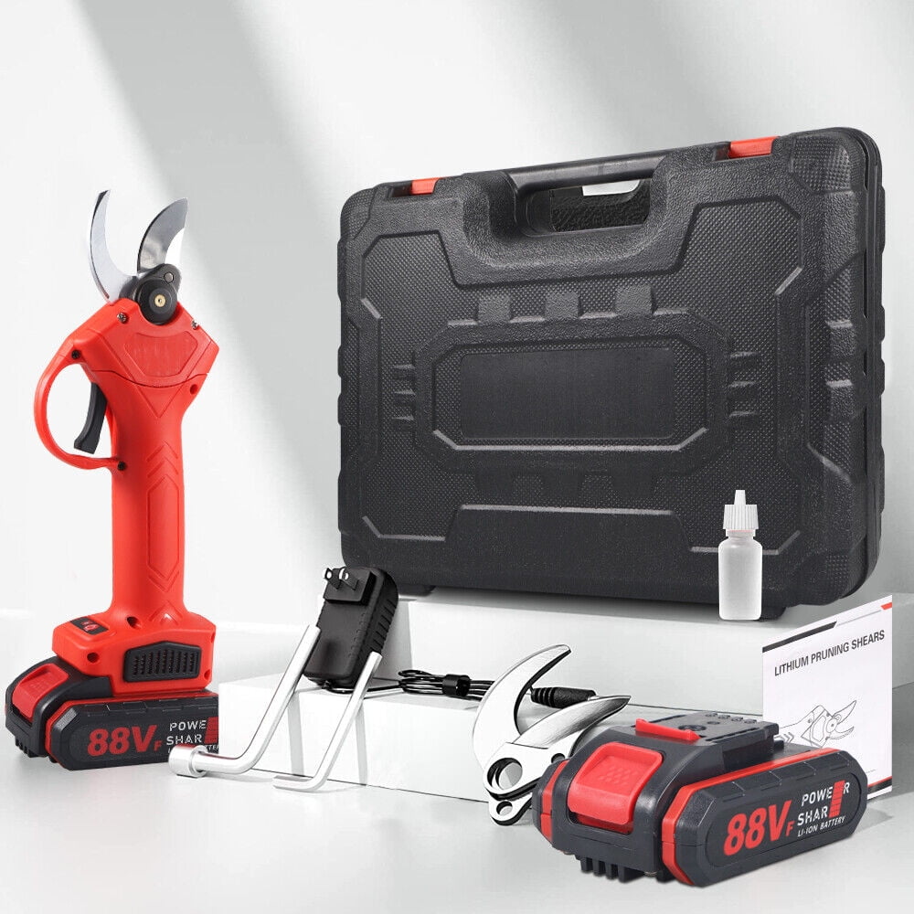 Electric Pruning Shears, 6500 mAh Rechargeable Battery, Professional ...