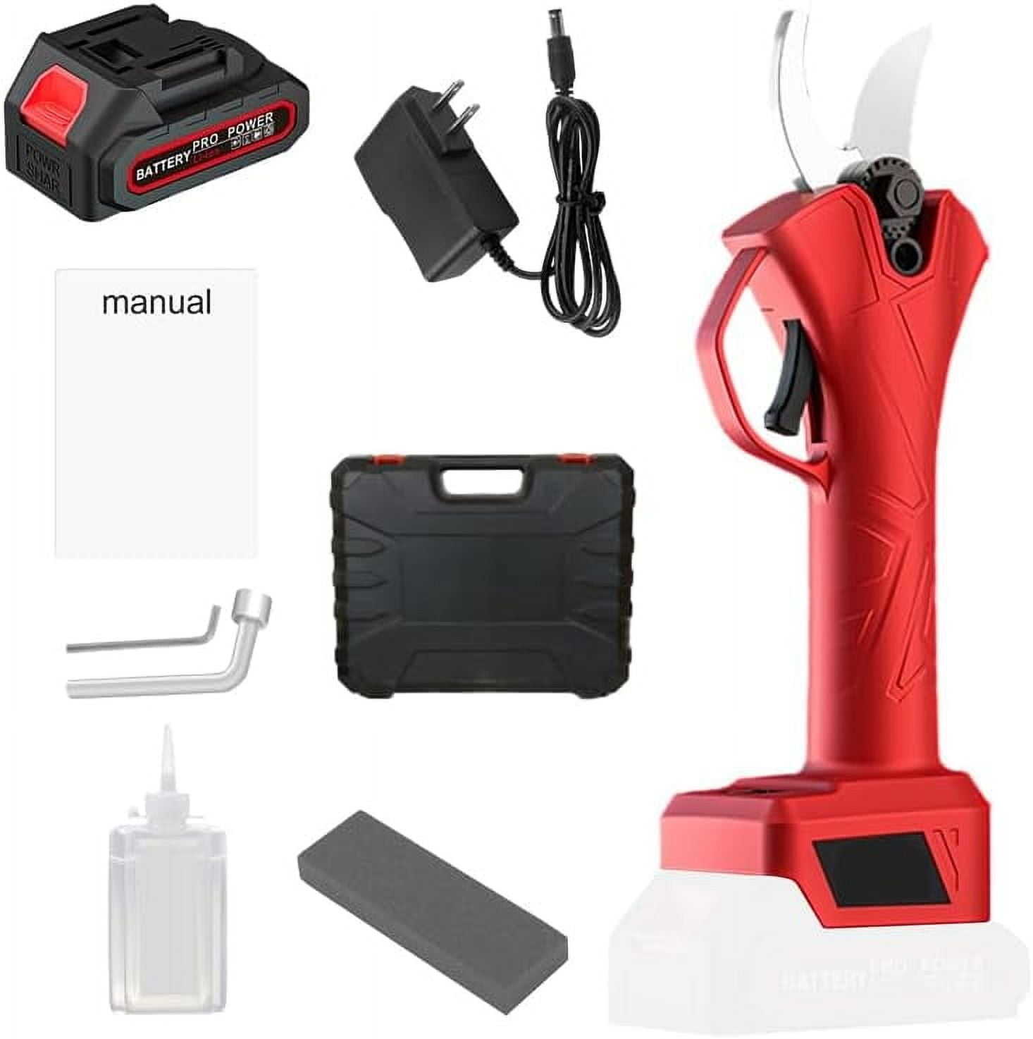 Electric Pruning Shears Cordless Tree Pruner Branch Cutter Gardening ...