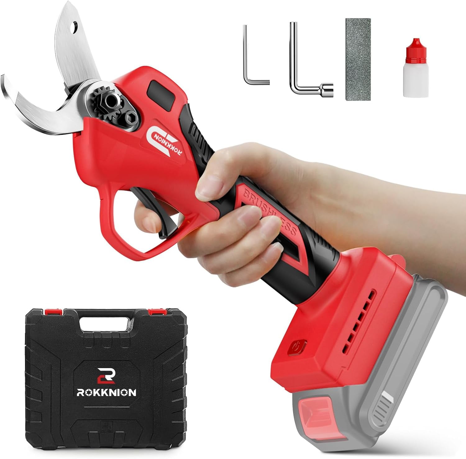 Electric Pruning Shears for Milwaukee 18V Battery,1.2in Cordless ...