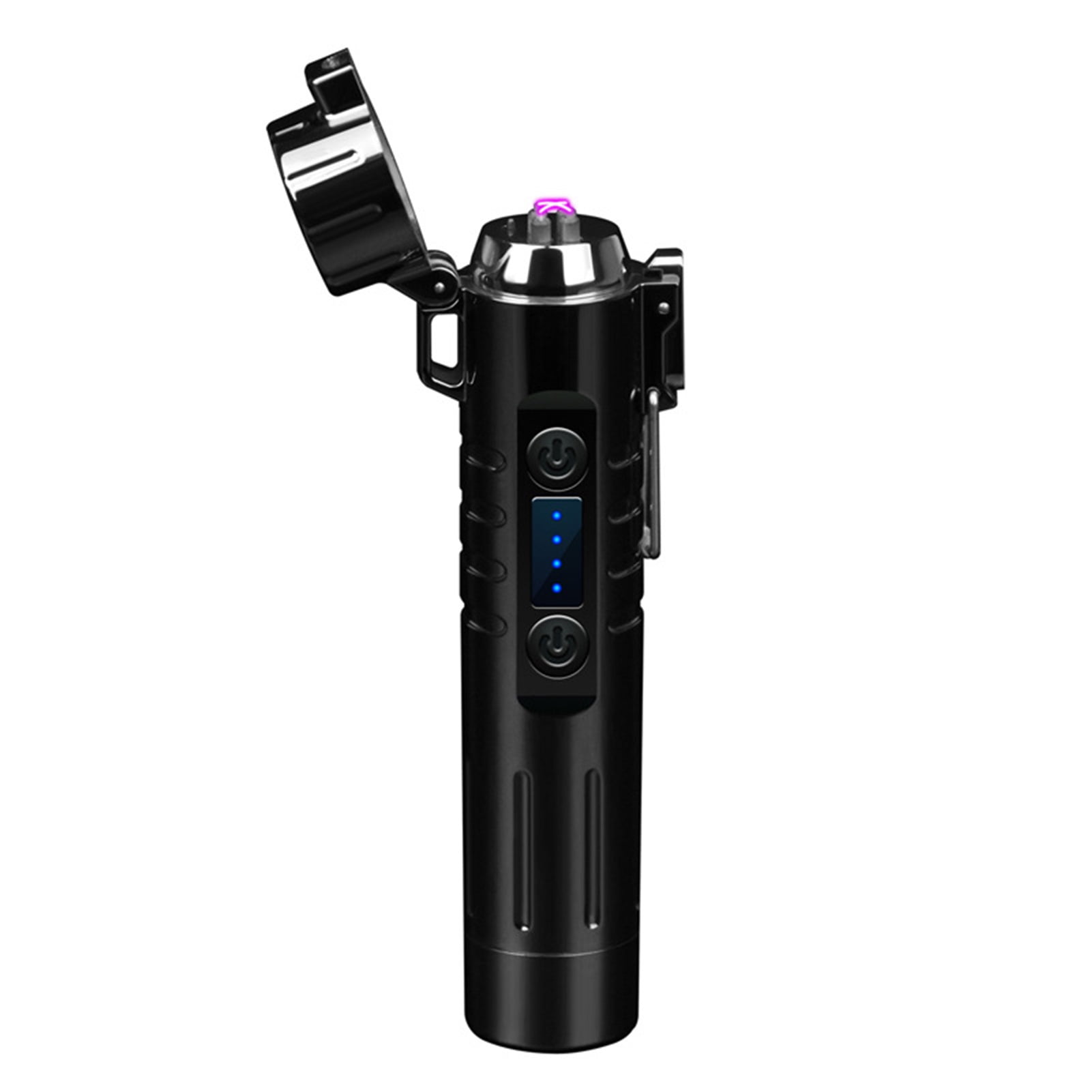 Electric Pulse Lighter 360 Degrees Floating Knife Net USB Rechargeable ...