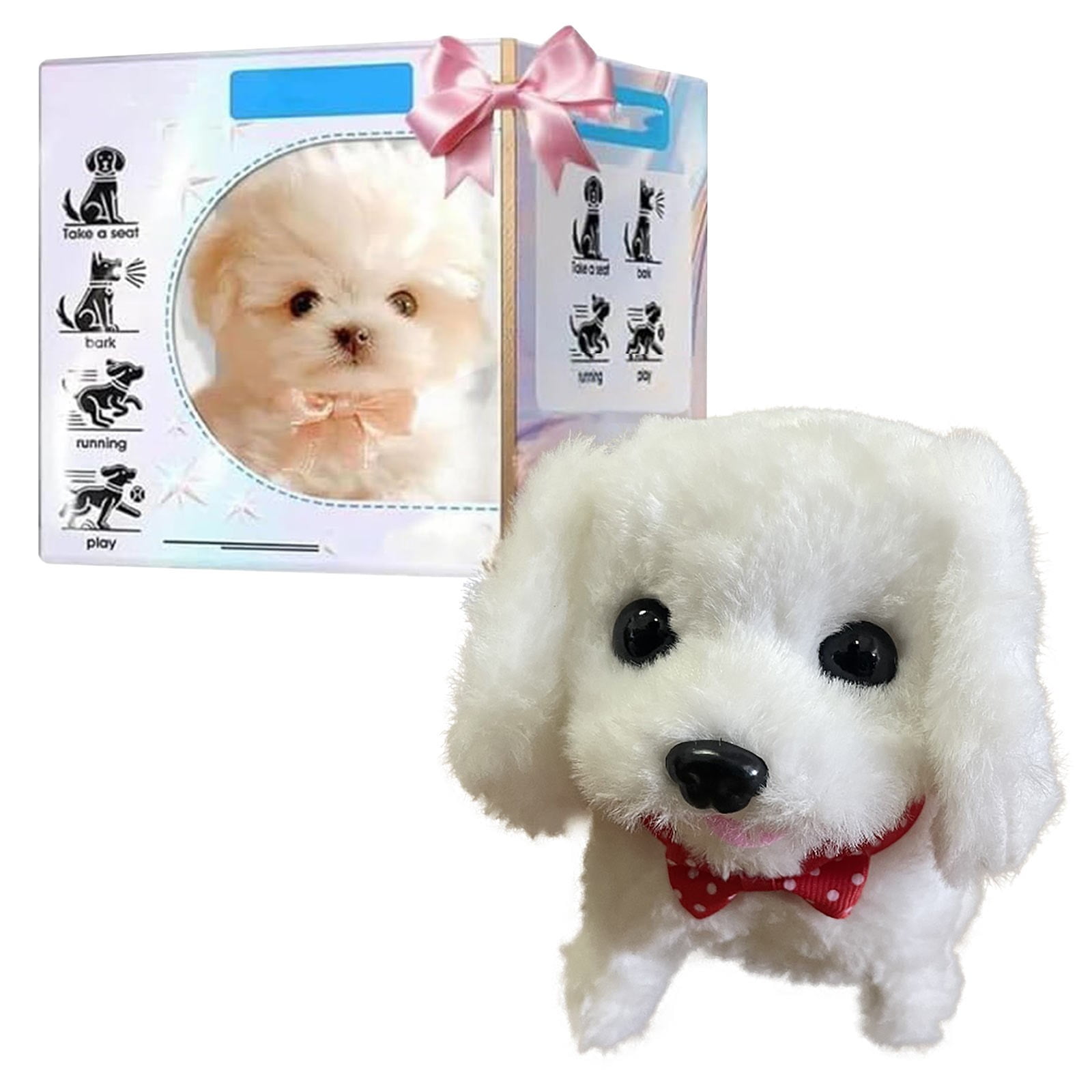 Electric Puppy Toy, 2025 New AI Robot Dog Companion with Voice Control ...