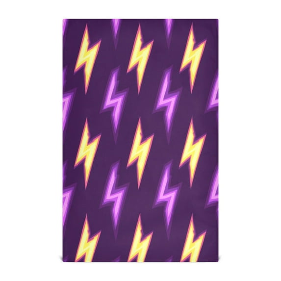 Electric Purple Kitchen Towels Dishcloth Decorative Waffle Towels Multi ...