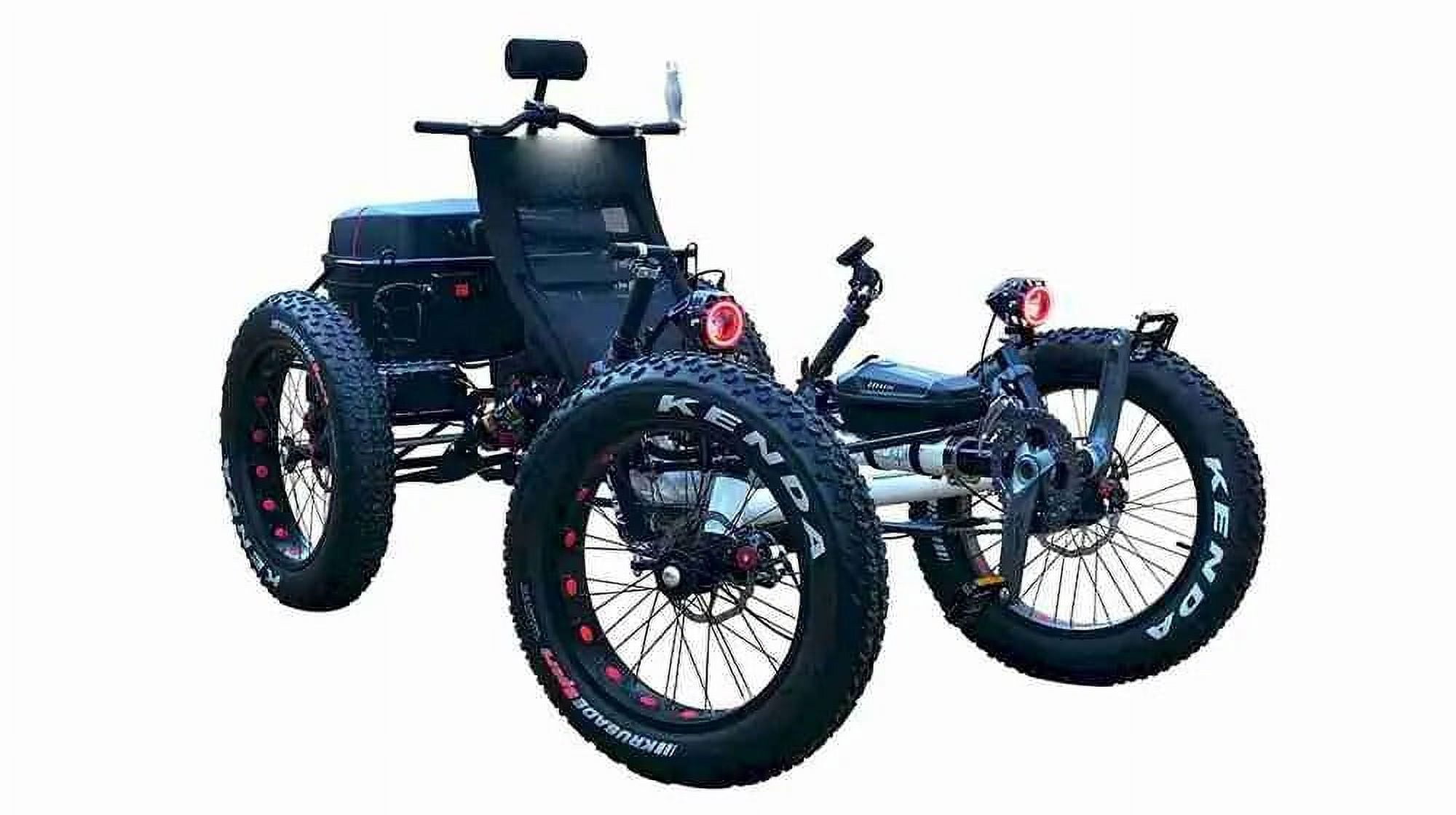 Electric Quad Bike Tricycle | All-Terrain Adventure for Adults ...