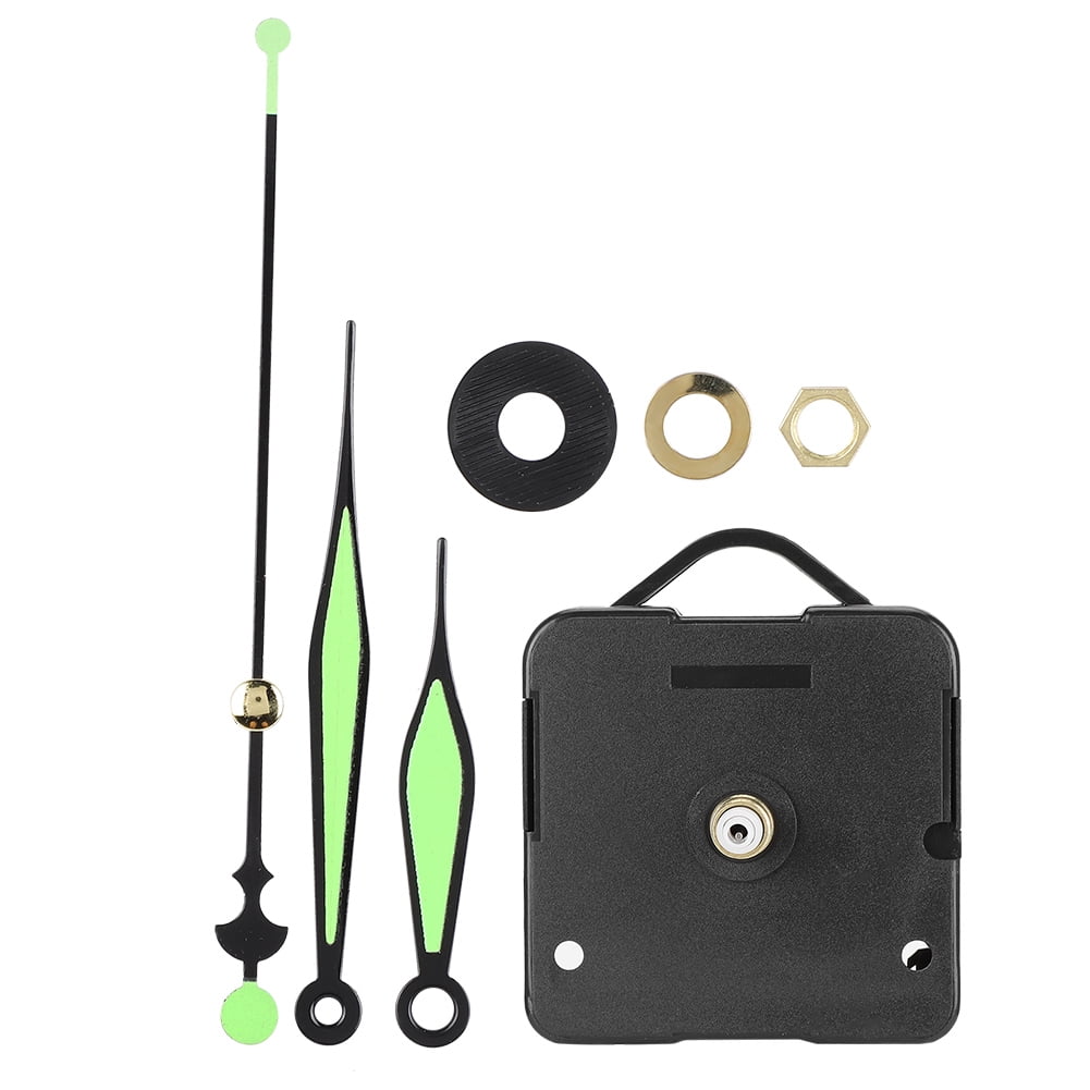 Electric Quartz Clock Movement with Luminous Hands for DIY Wall Clocks ...