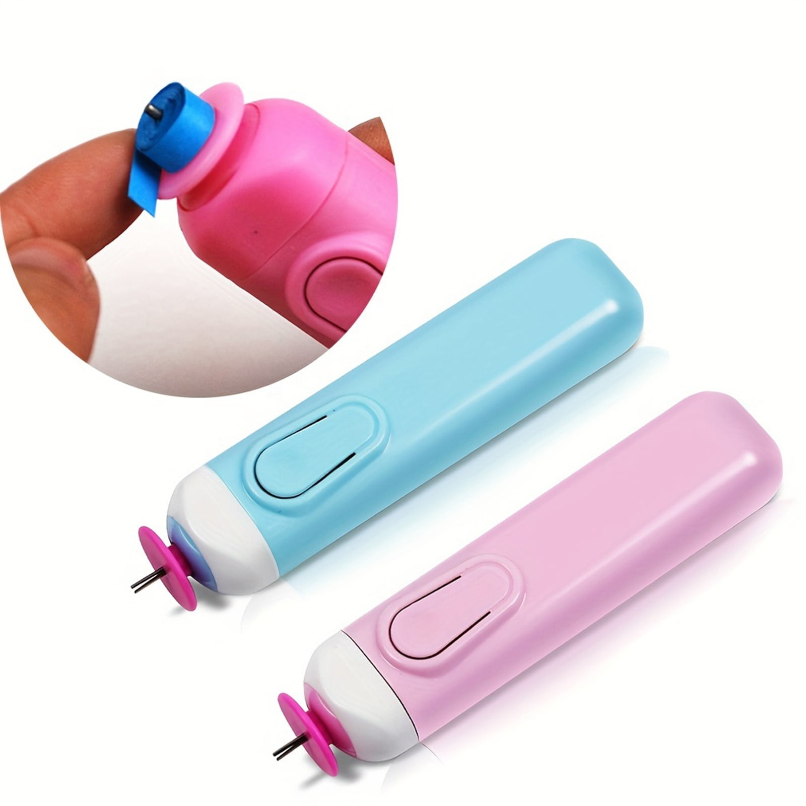 Electric Quilling Pen Tool Set Pink Quilling Pen Curling Pen Quilling ...