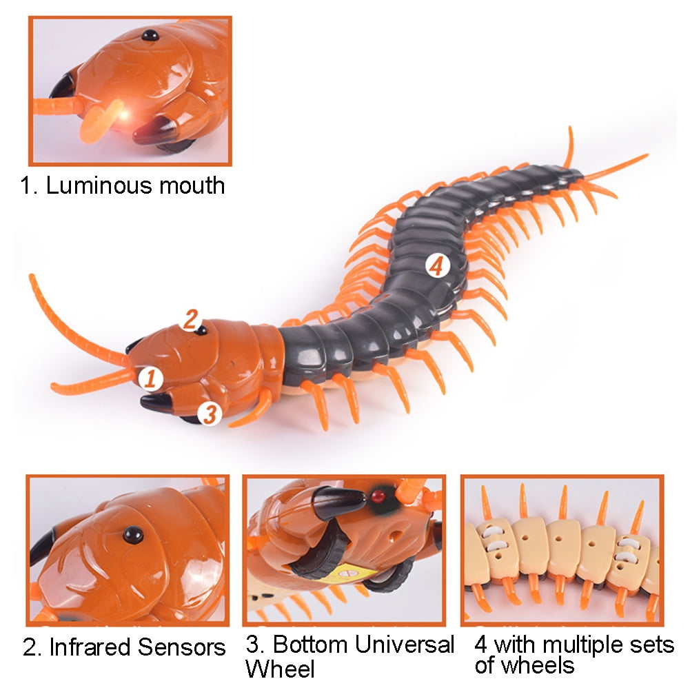 Electric RC Simulation Insect Rechargeable Model Halloween Tricky Toy ...