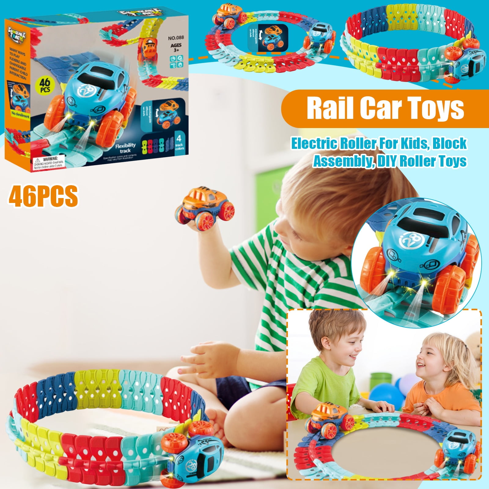 Electric Race Car Set Anti Gravity Race Track with Car Defy Gravity 360 ...