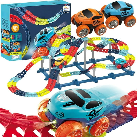 Electric Race Car Track Set Anti Gravity Race Track with Car 360° Electric Climbing Car Defy ...