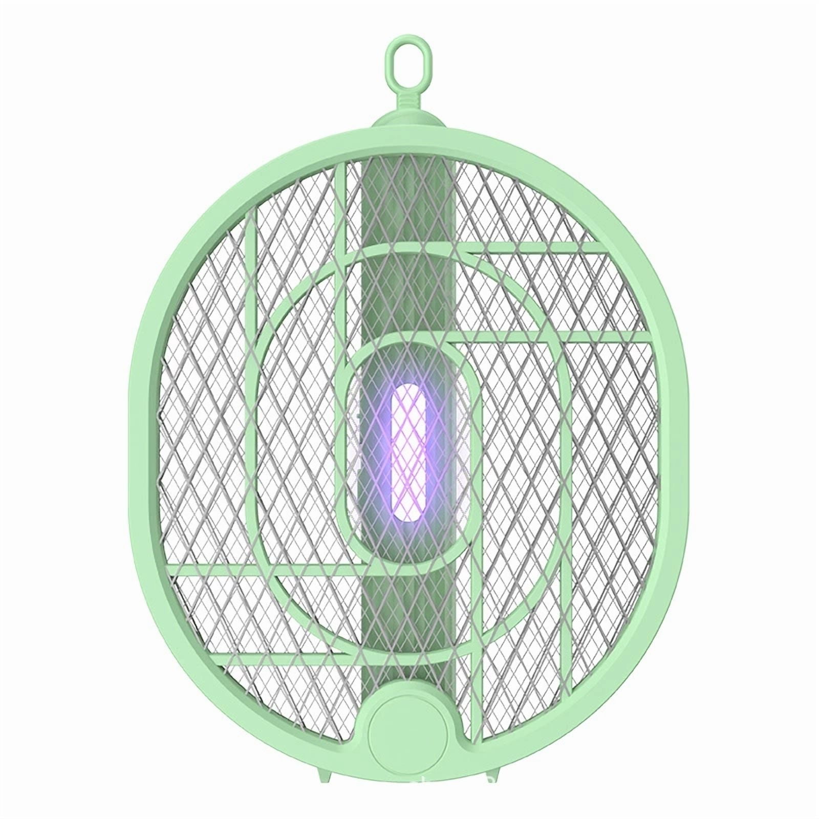 Electric Racket Bug zapper Racket 2 in 1 Rechargeable Foldable Electric ...