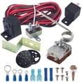 Electric Radiator Fan Adjustable Dial Thermostat Relay Wiring Switch ...