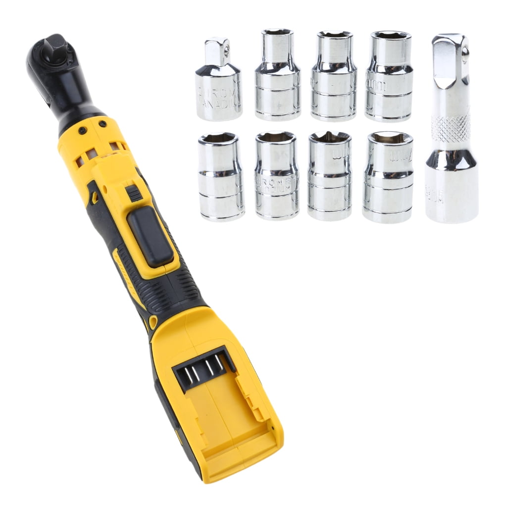 Electric Ratchet Cordless Ratchet Wrench 3/8" 400RPM Variable Speed 3/8 ...